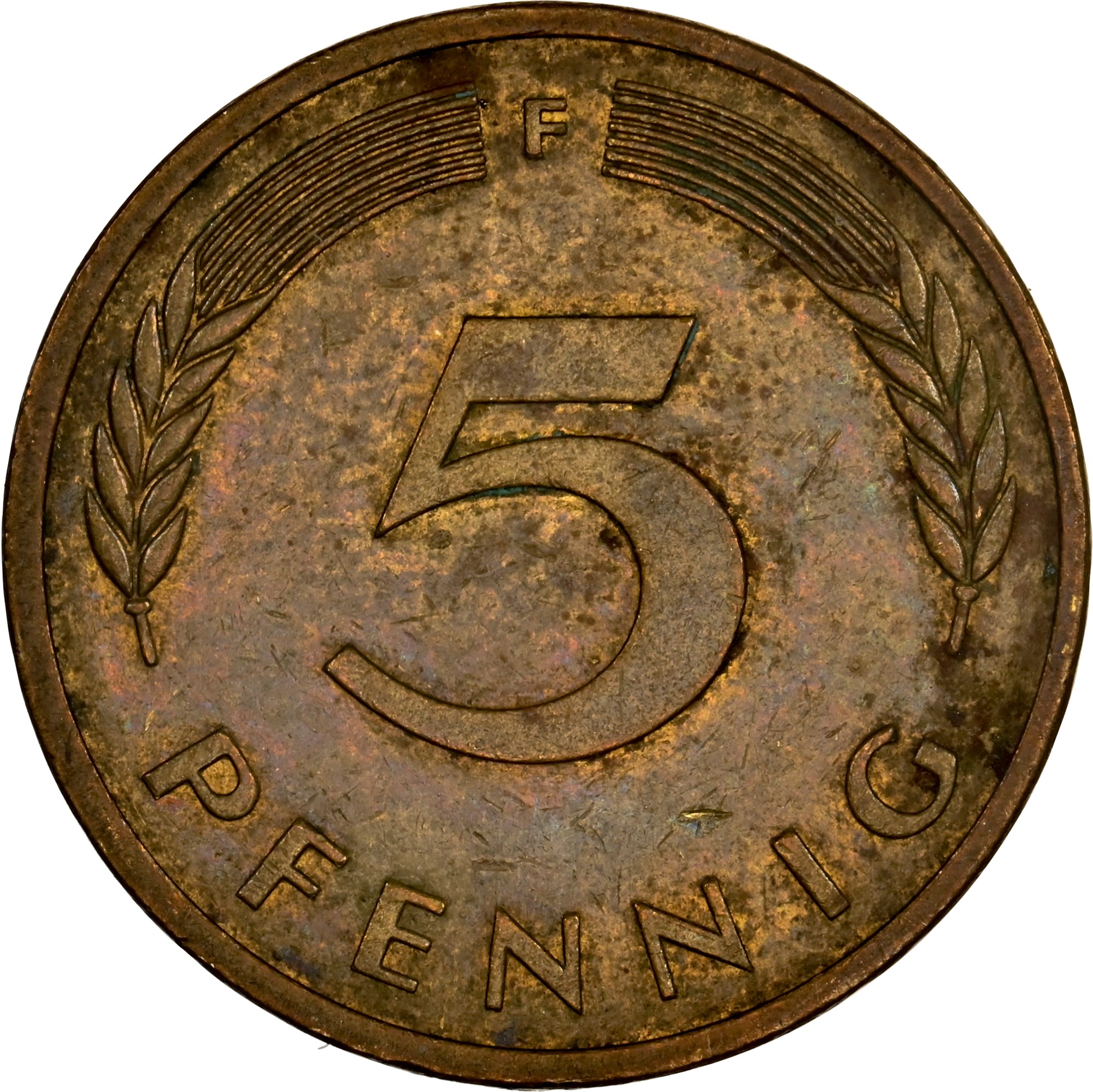 Germany - Federal Republic 5 Pfennig KM 107 Prices & Values | NGC