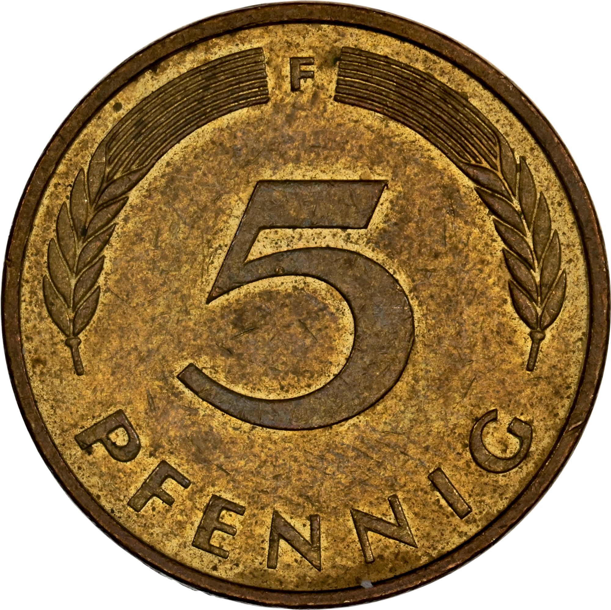 Germany - Federal Republic 5 Pfennig KM 107 Prices & Values | NGC