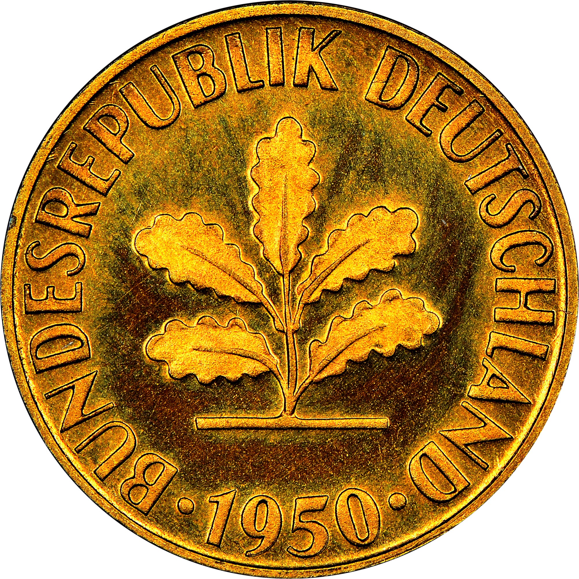 Germany - Federal Republic 5 Pfennig KM 107 Prices & Values | NGC