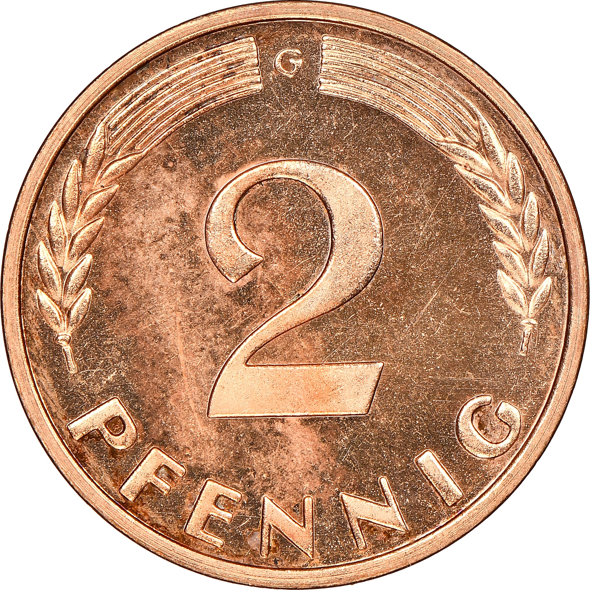 Germany - Federal Republic 2 Pfennig KM 106 Prices & Values | NGC