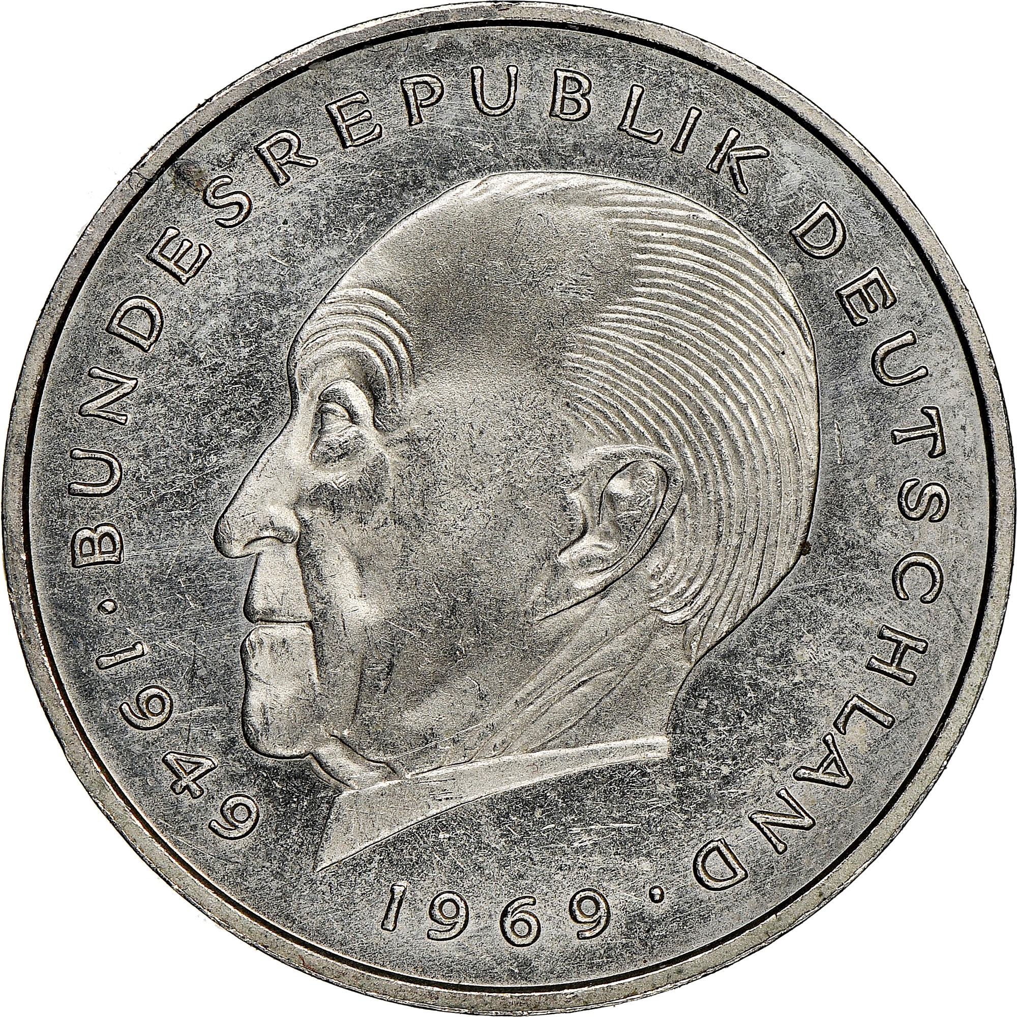 Germany - Federal Republic 2 Mark KM 124 Prices & Values | NGC