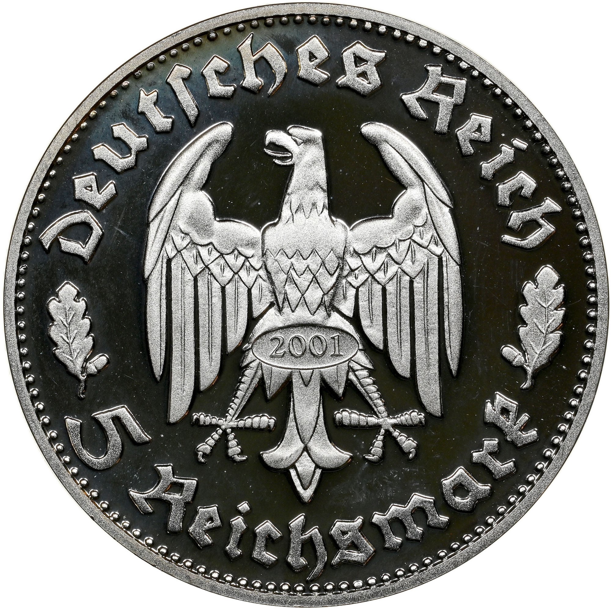 Germany - Third Reich 5 Reichsmark KM 85 Prices & Values | NGC