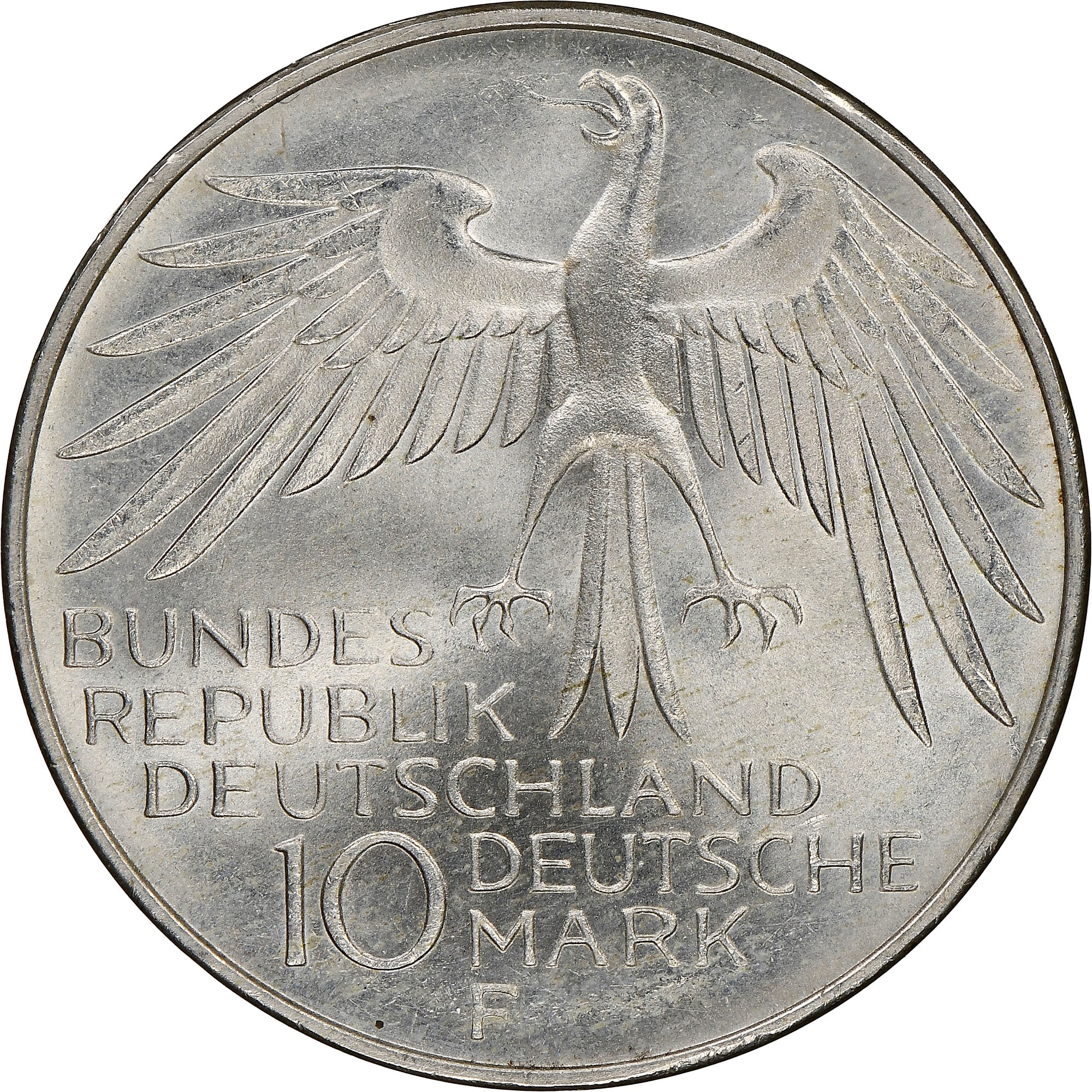 Germany - Federal Republic 10 Mark KM 133 Prices & Values | NGC