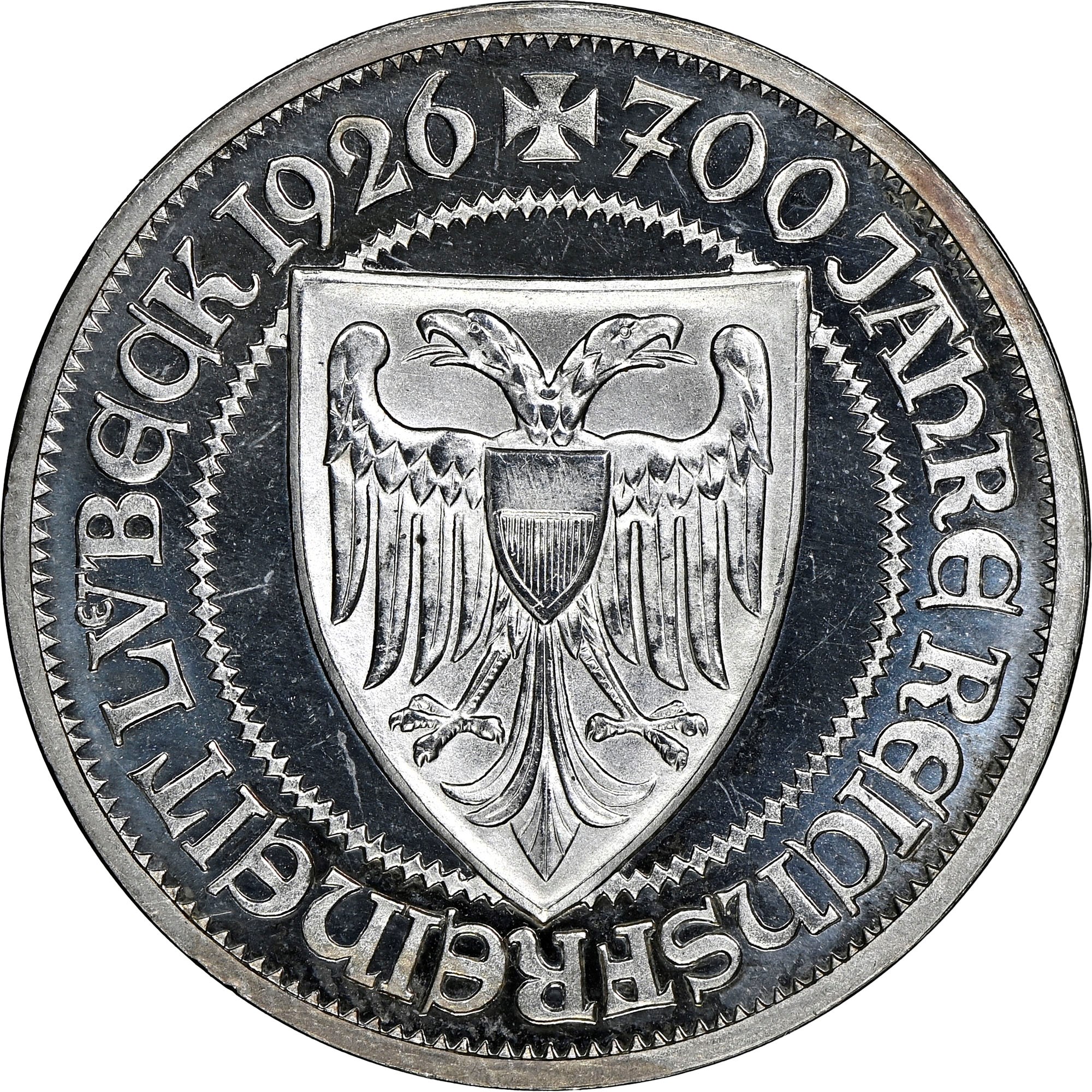 Germany - Weimar Republic 3 Reichsmark KM 48 Prices & Values | NGC