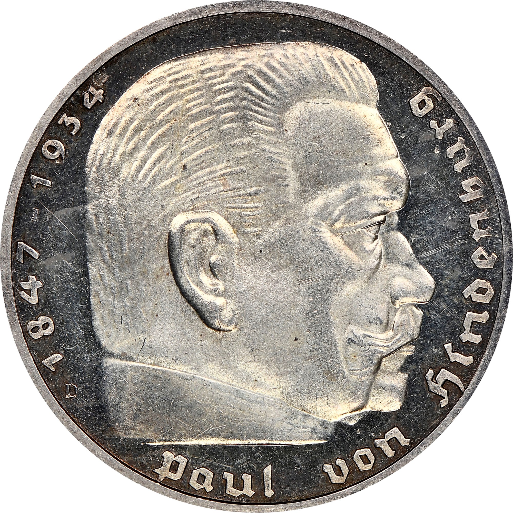 Germany - Third Reich 5 Reichsmark KM 94 Prices & Values | NGC