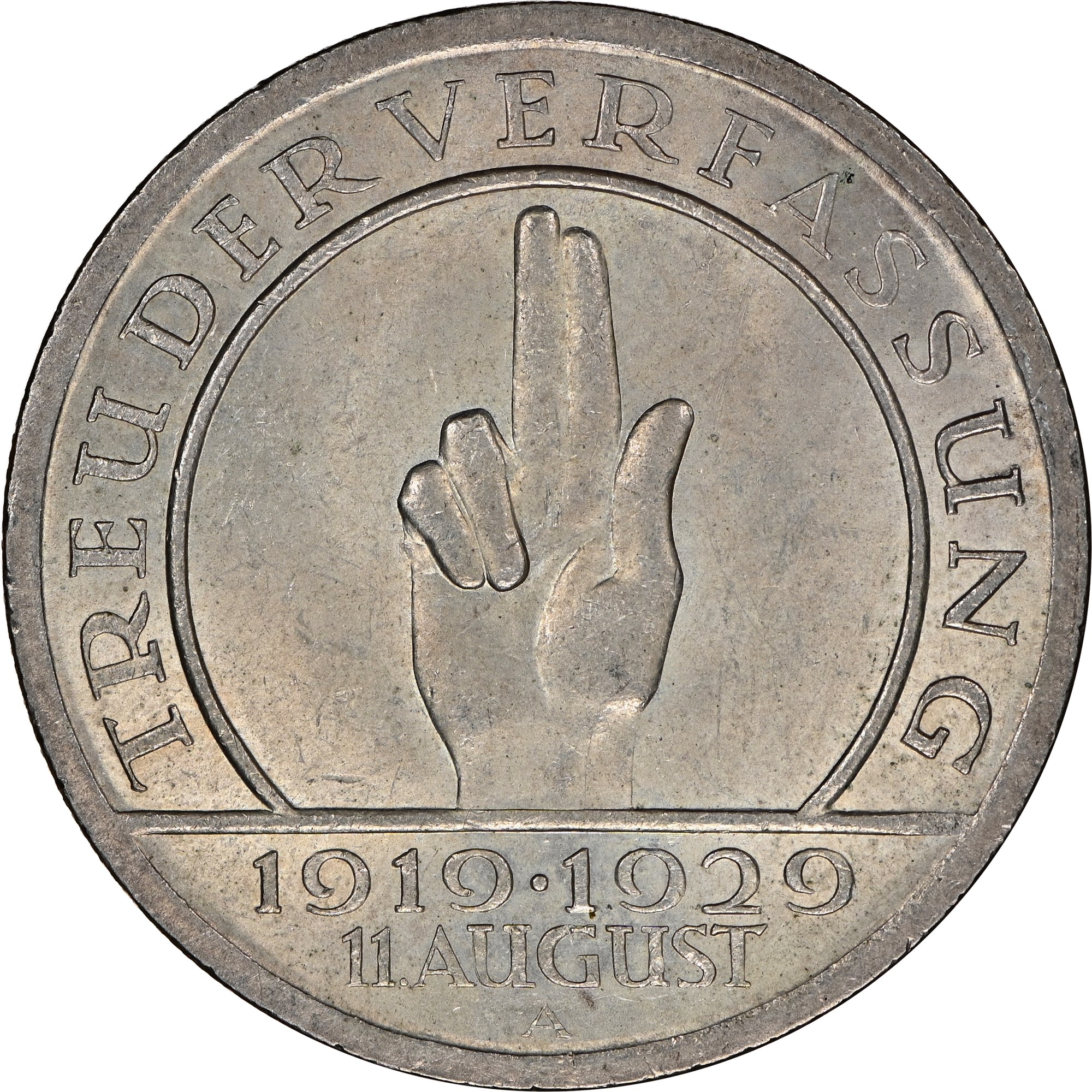 Germany - Weimar Republic 5 Mark KM Pn342 Prices & Values | NGC