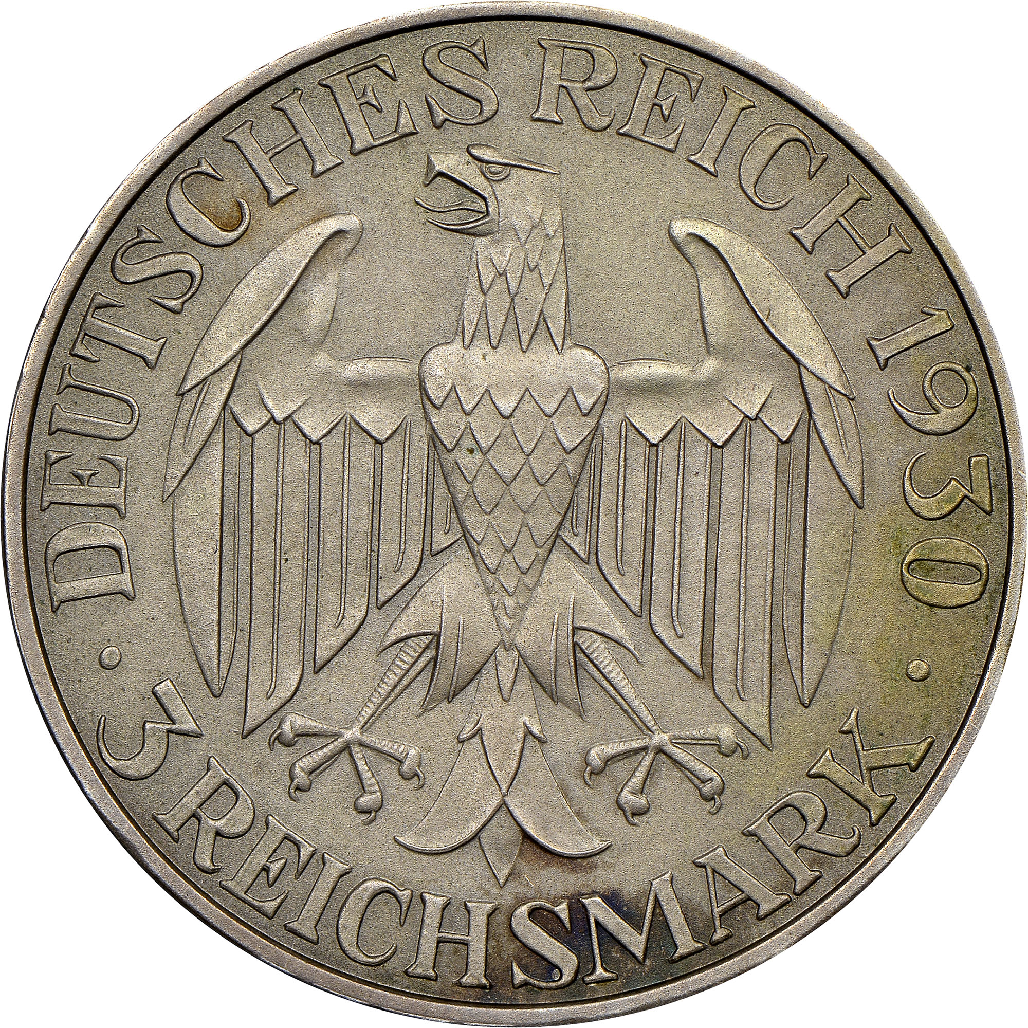 Germany - Weimar Republic 3 Reichsmark KM 67 Prices & Values | NGC
