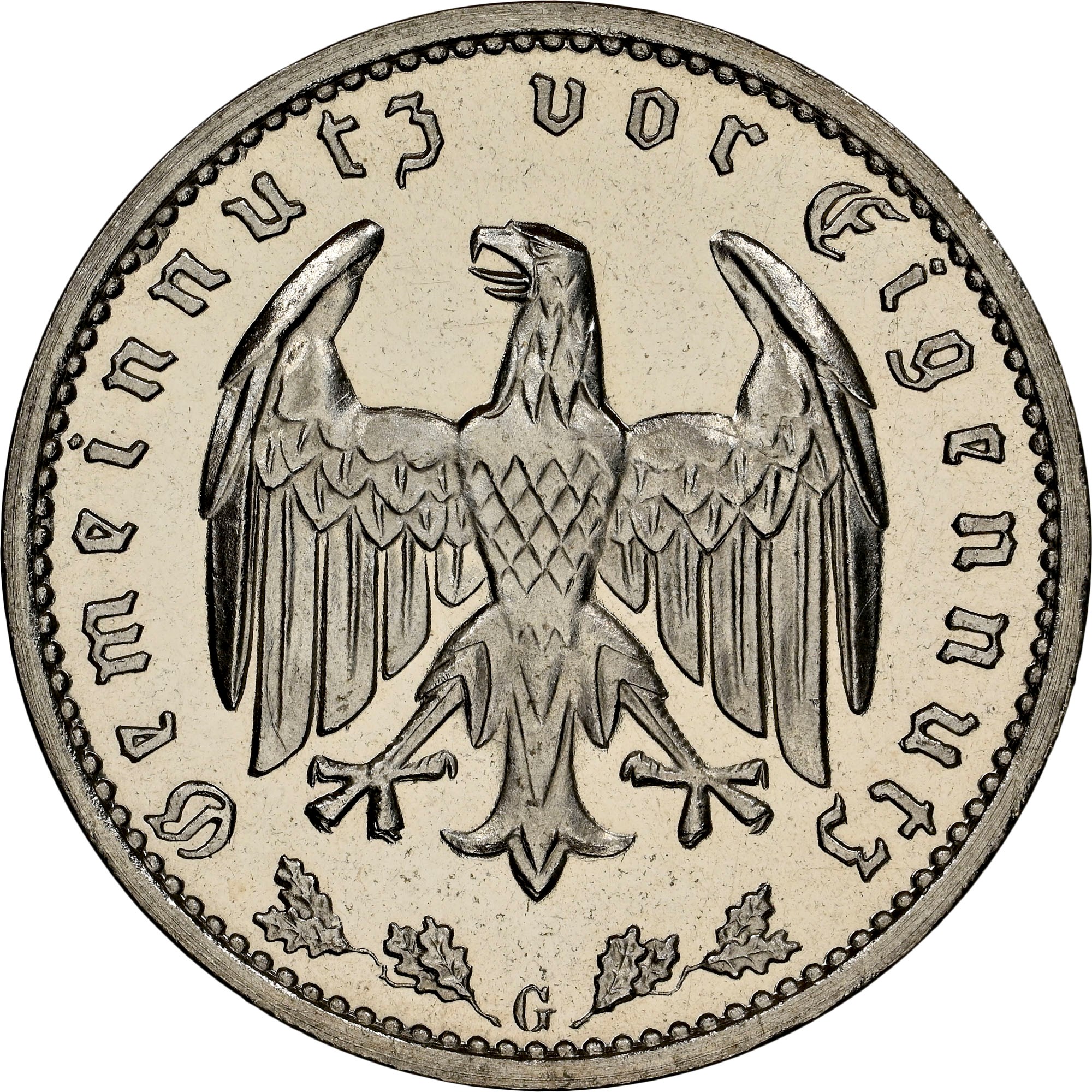 Germany - Third Reich Reichsmark KM 78 Prices & Values | NGC
