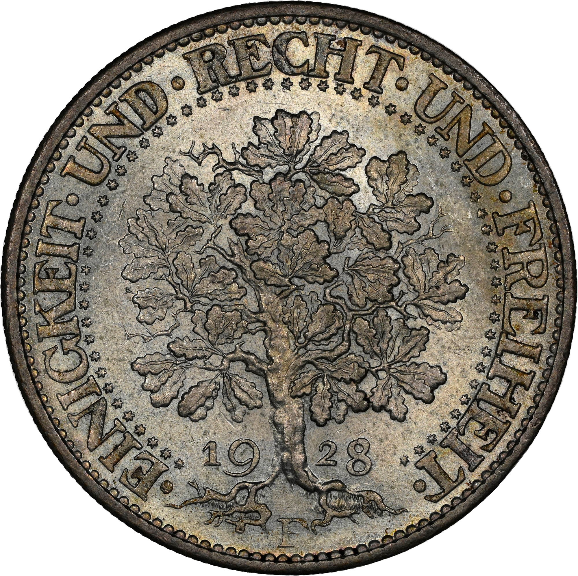 Germany - Weimar Republic 5 Reichsmark KM 56 Prices & Values | NGC