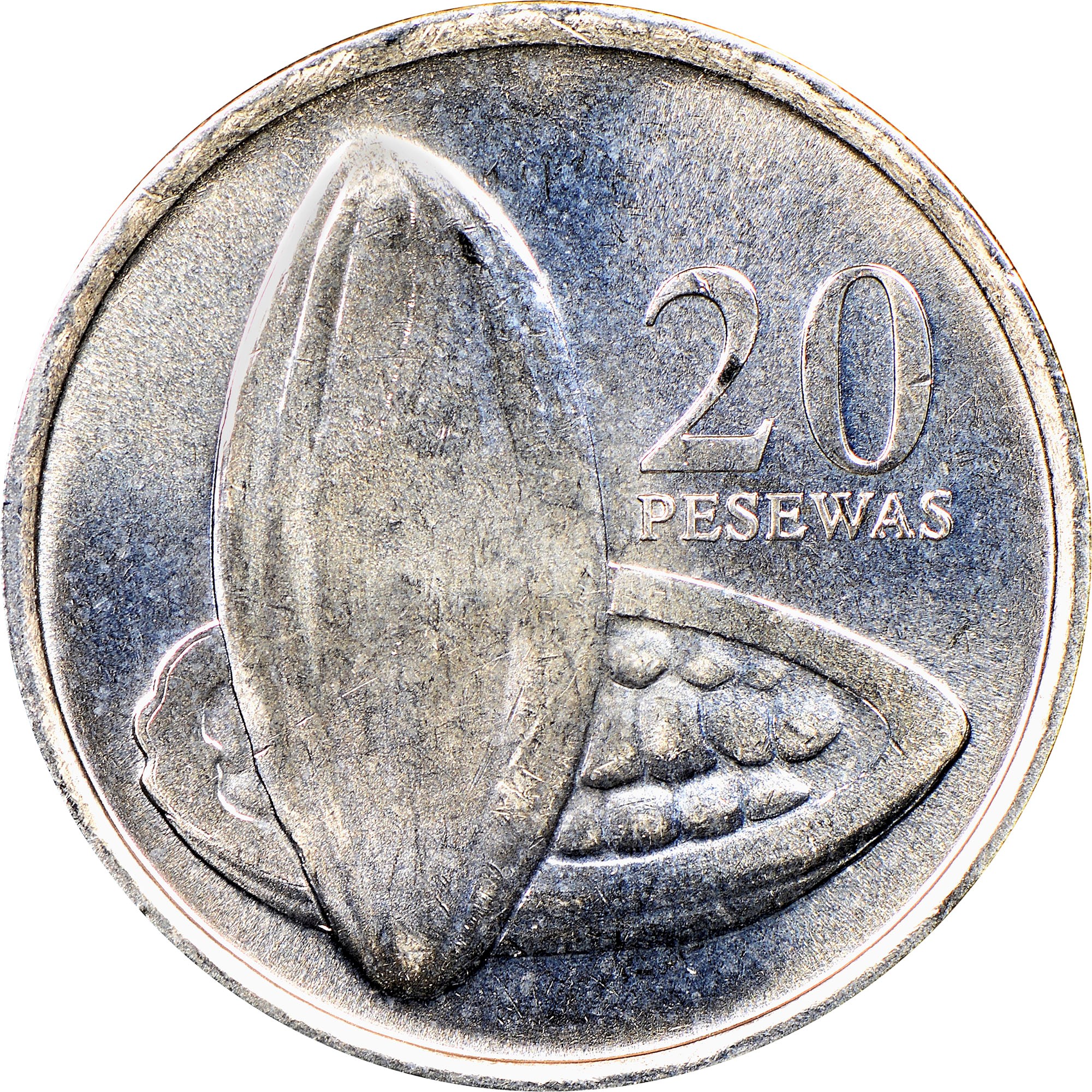 Ghana 20 Pesewas KM 40 Prices & Values | NGC