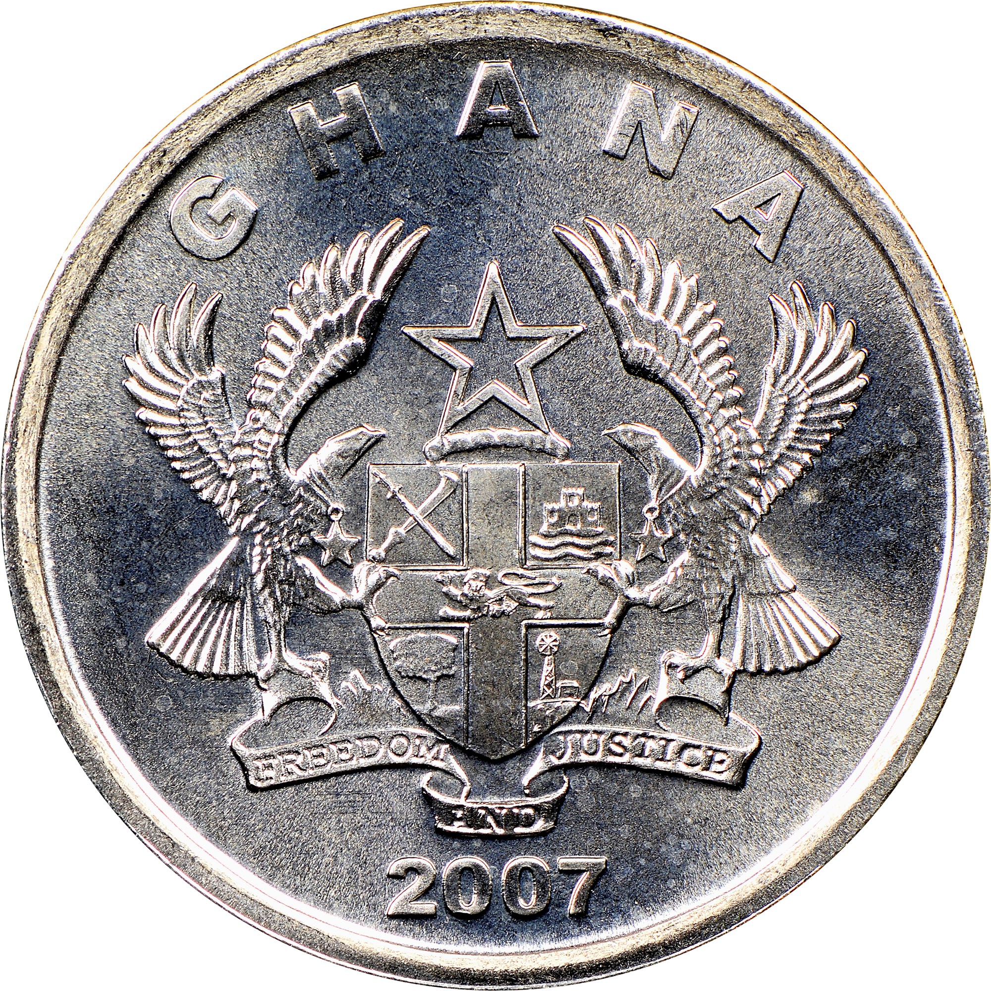 Ghana 20 Pesewas KM 40 Prices & Values | NGC