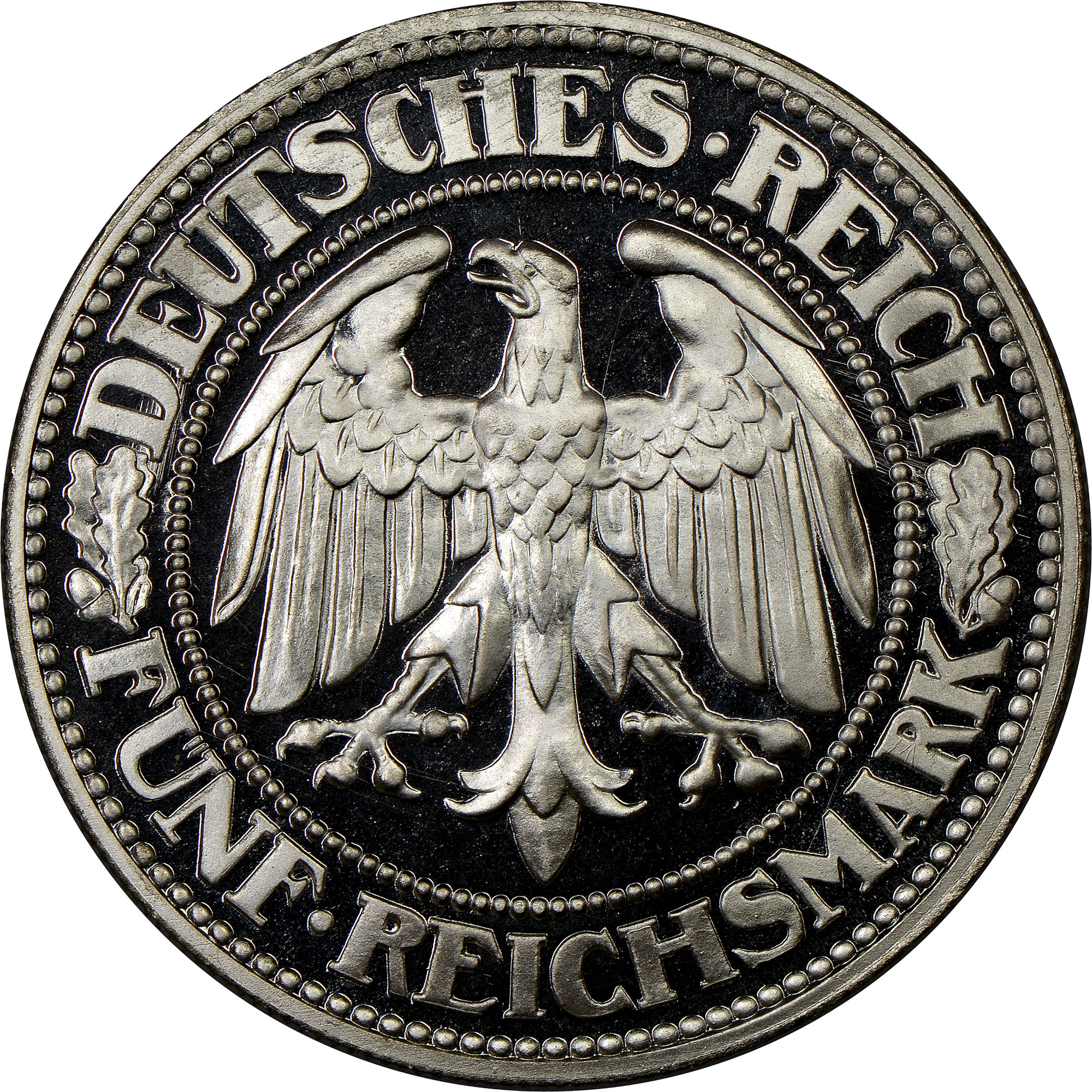 Germany - Weimar Republic 5 Reichsmark KM 56 Prices & Values | NGC