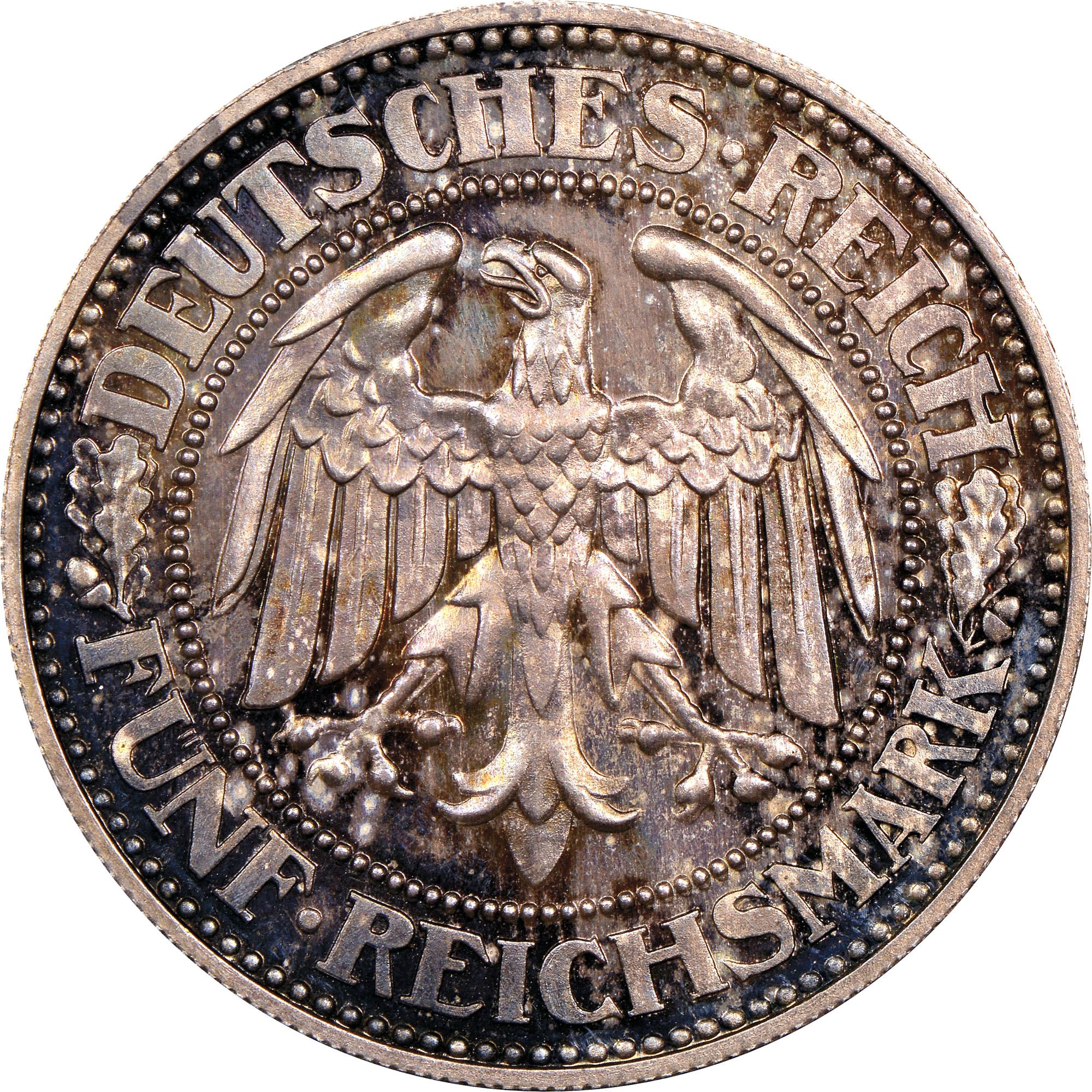 Germany - Weimar Republic 5 Reichsmark KM 56 Prices & Values | NGC