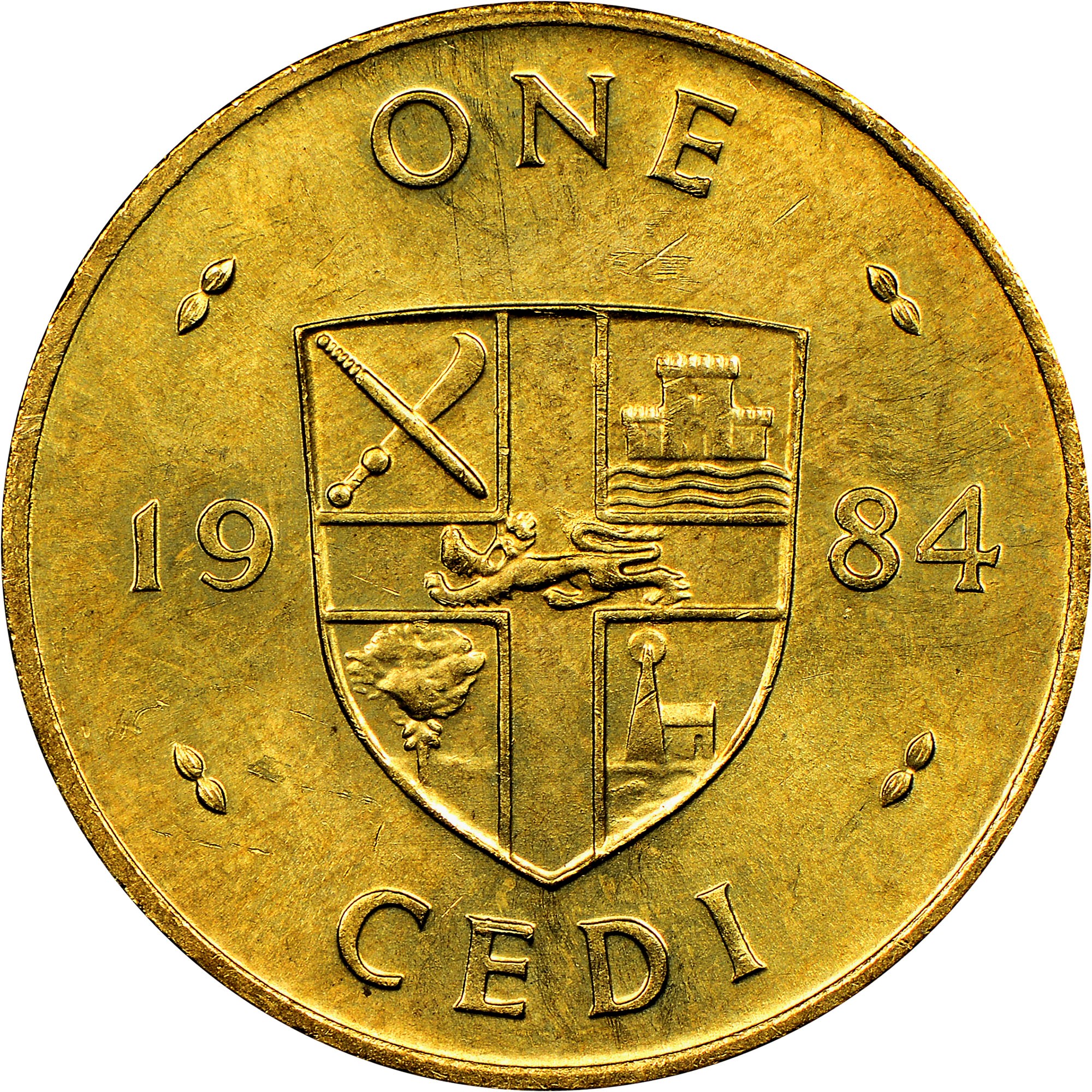 Ghana Cedi KM 25 Prices & Values | NGC