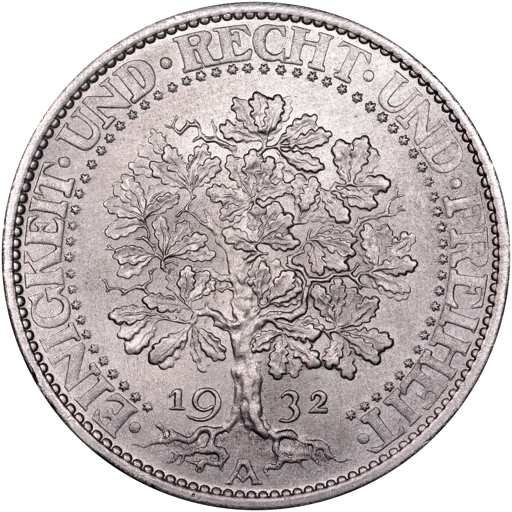 Germany - Weimar Republic 5 Reichsmark KM 56 Prices & Values | NGC