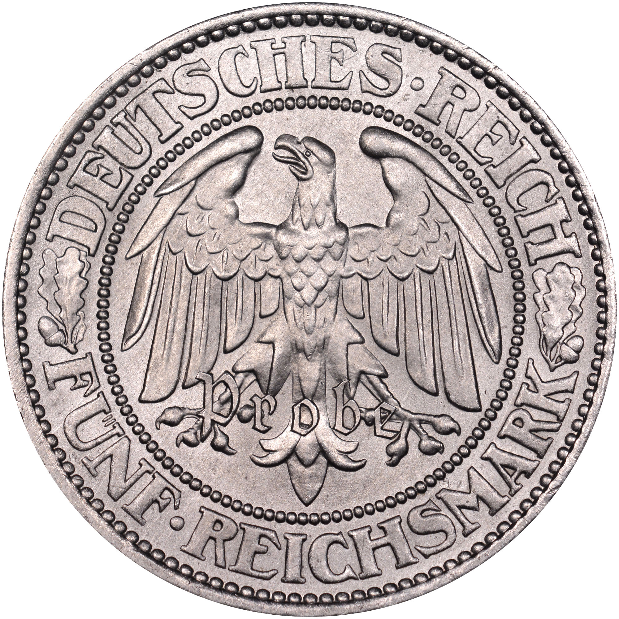 Germany - Weimar Republic 5 Reichsmark KM 56 Prices & Values | NGC
