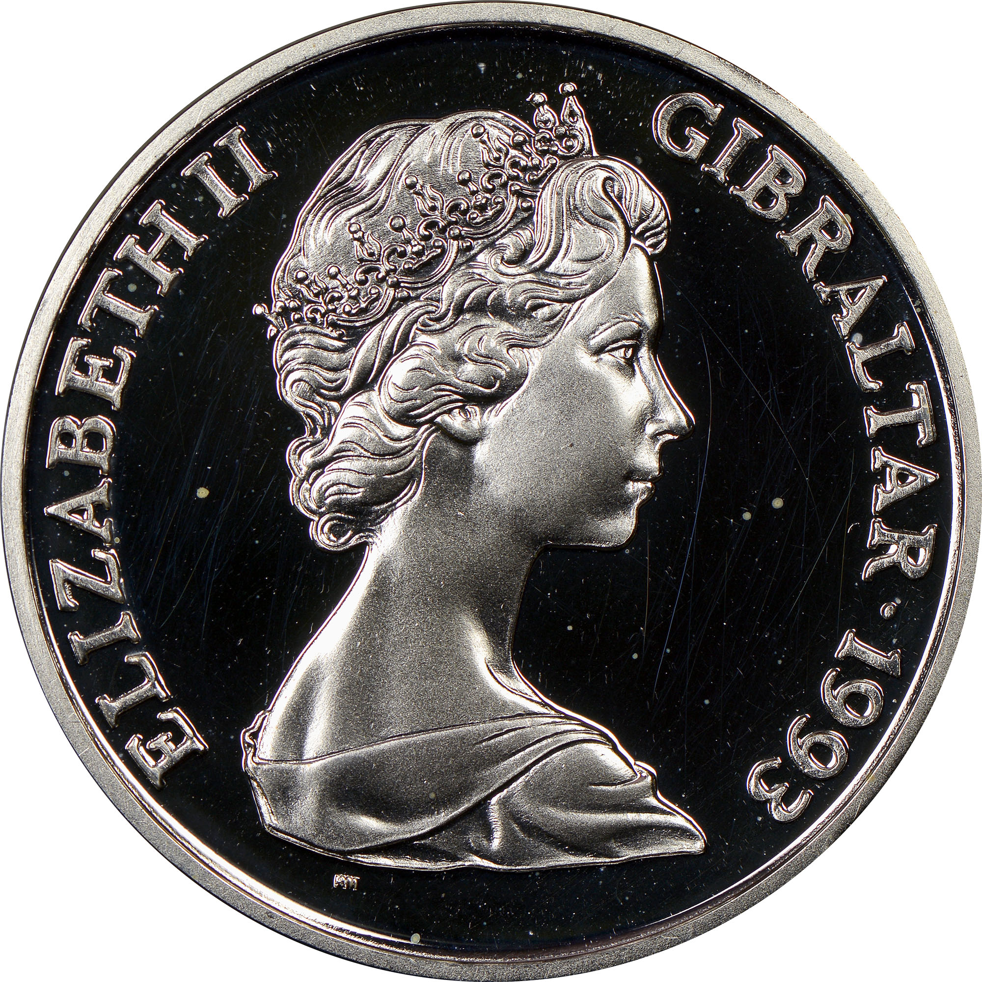 Gibraltar Crown KM 138a Prices & Values | NGC