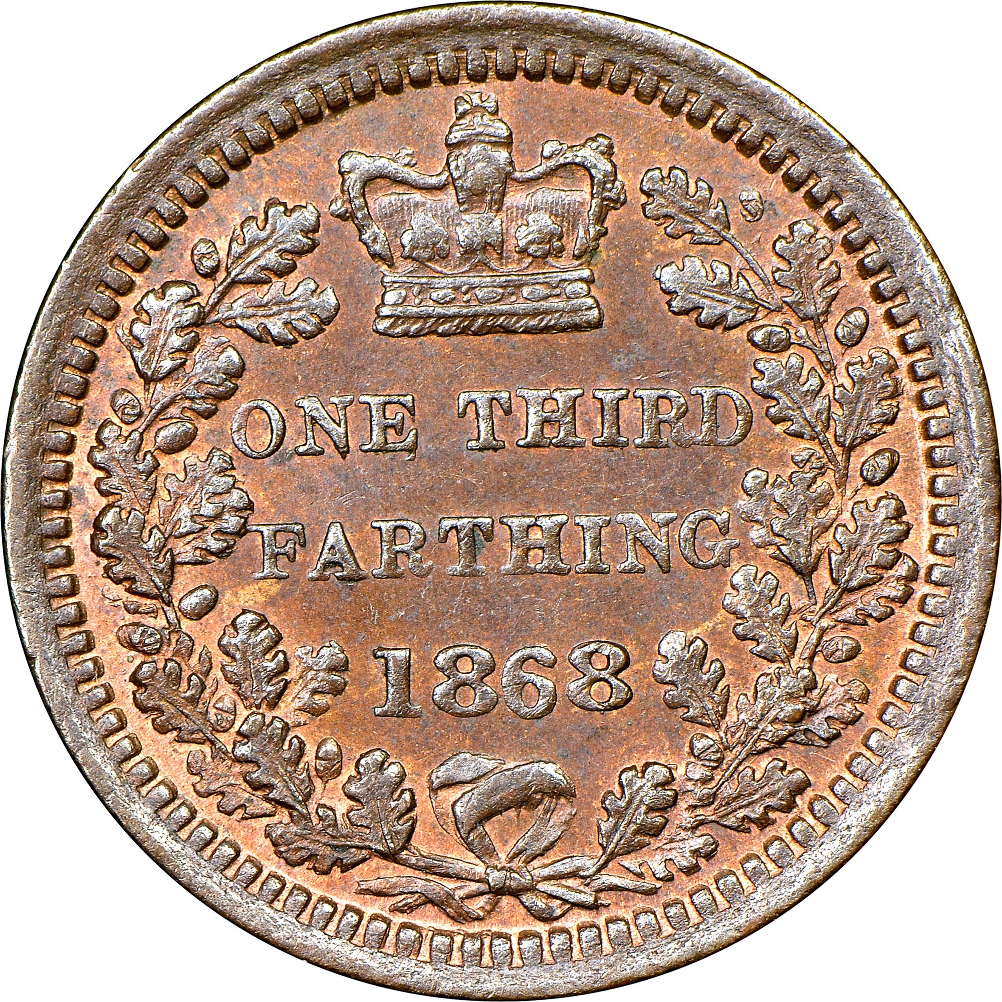 Great Britain 1/3 Farthing KM 750 Prices & Values | NGC