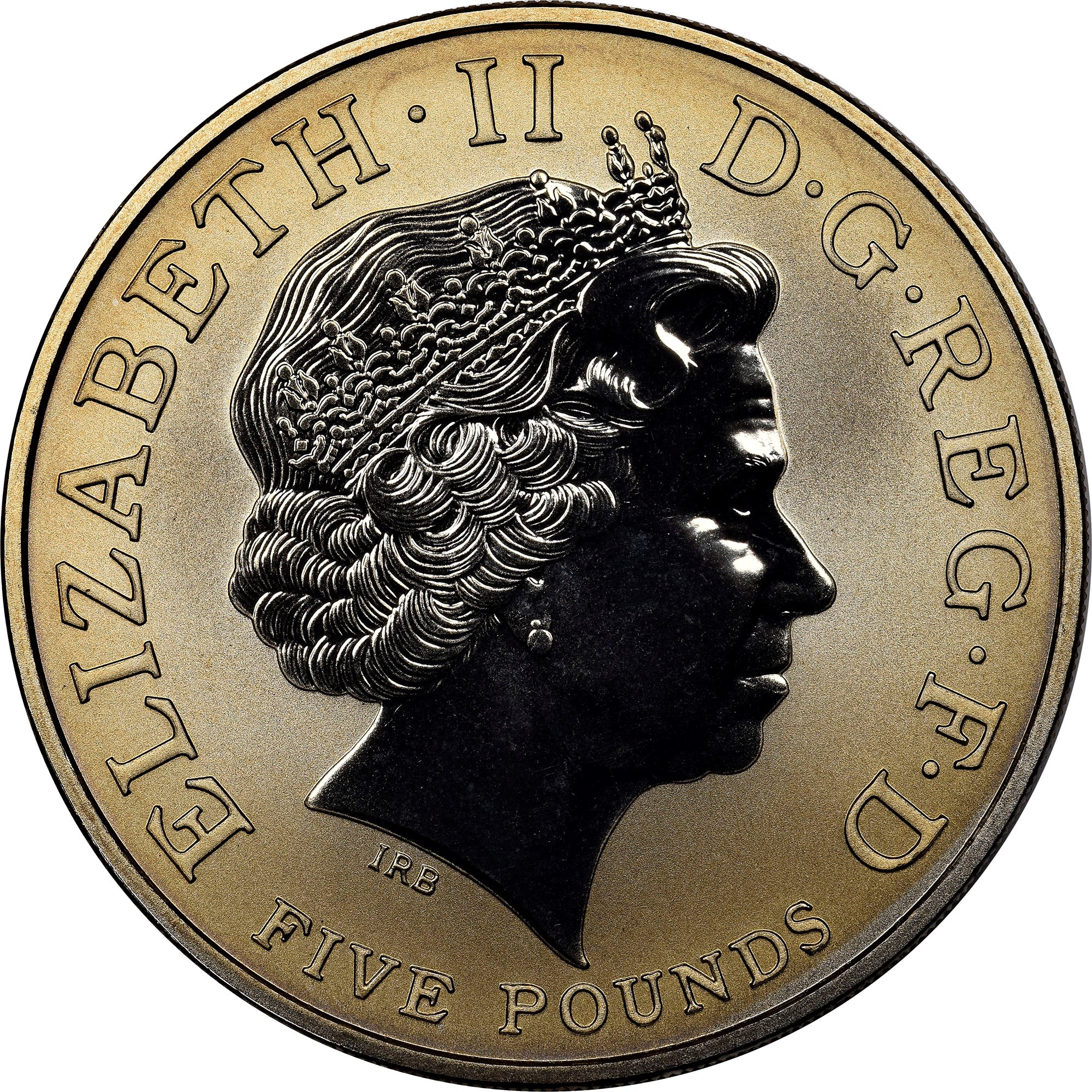 Great Britain 5 Pounds KM 1055 Prices & Values | NGC