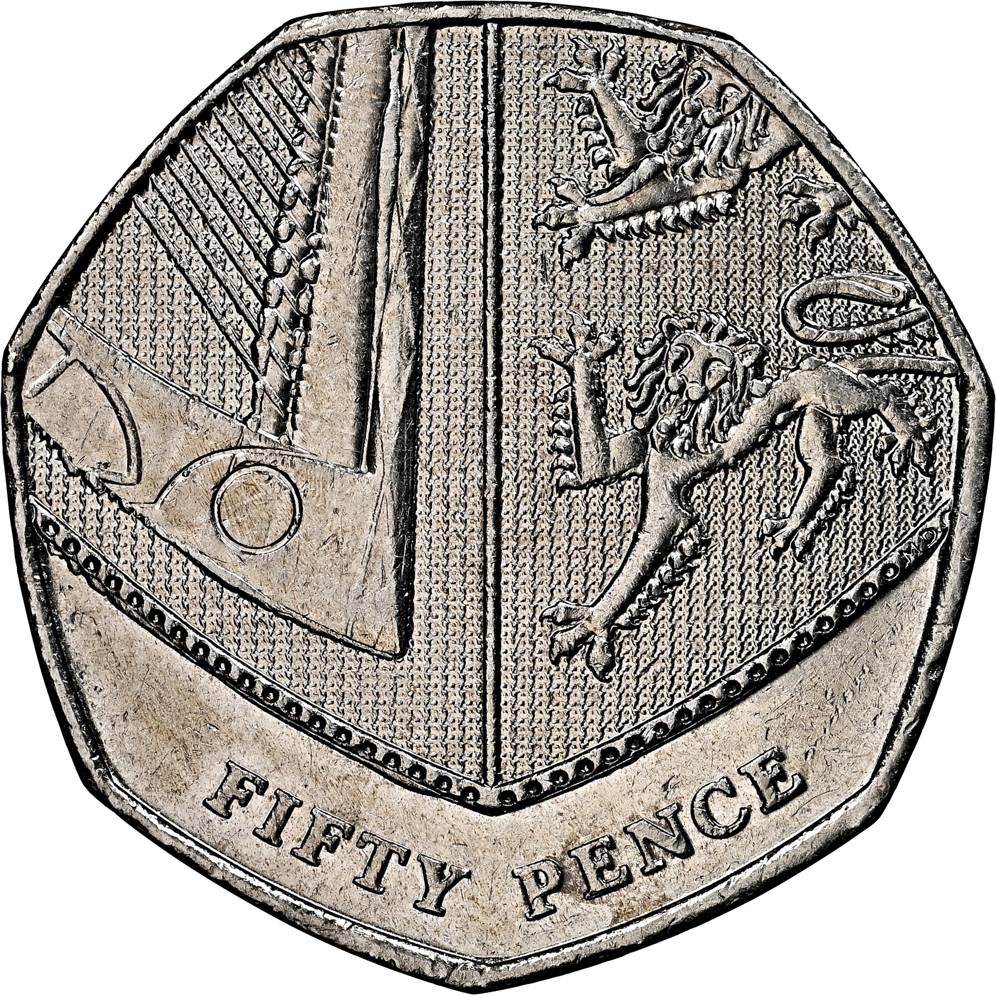 Great Britain 50 Pence KM 1112 Prices & Values | NGC