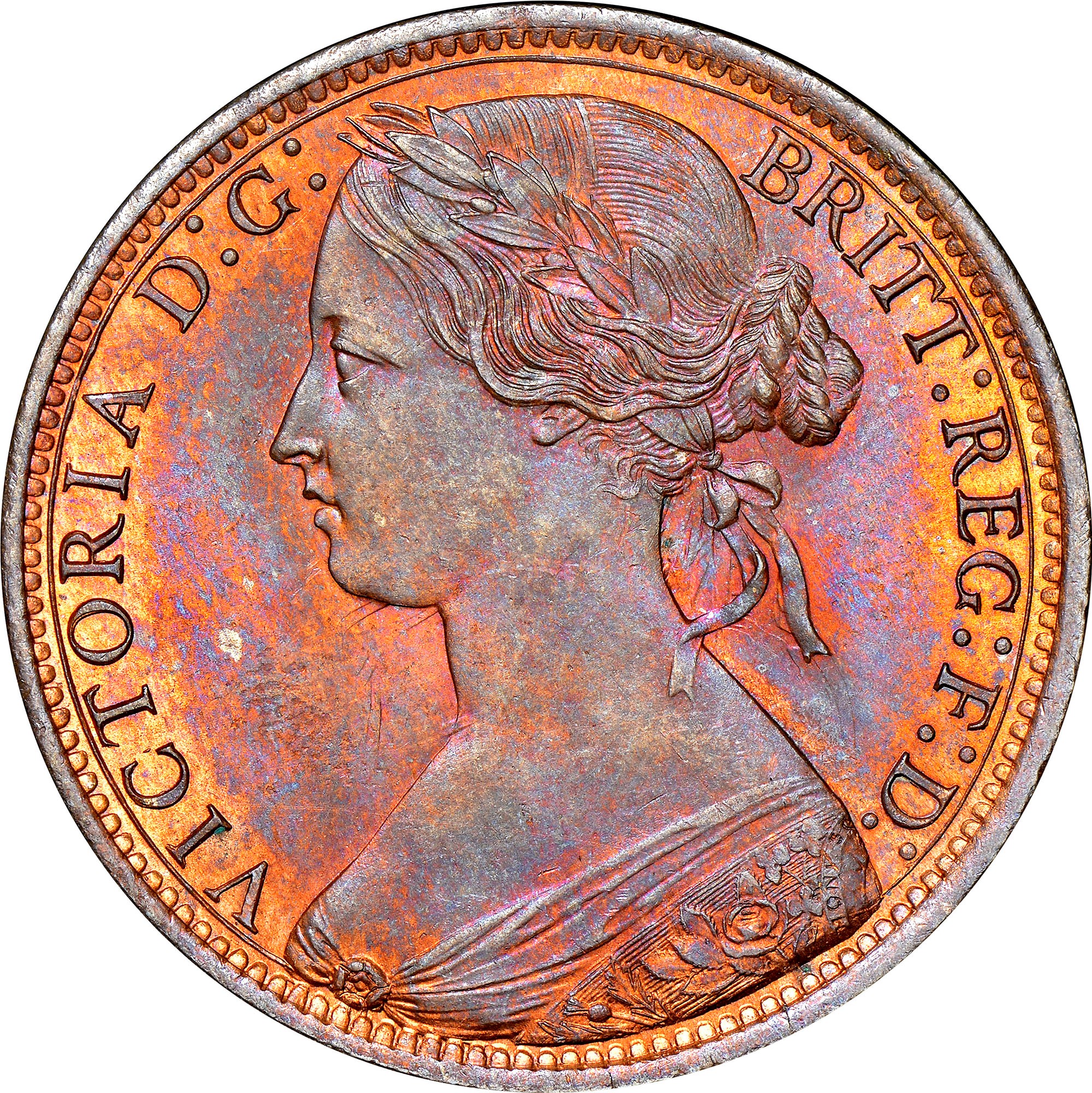 Great Britain Penny KM 749 2 Prices Values NGC