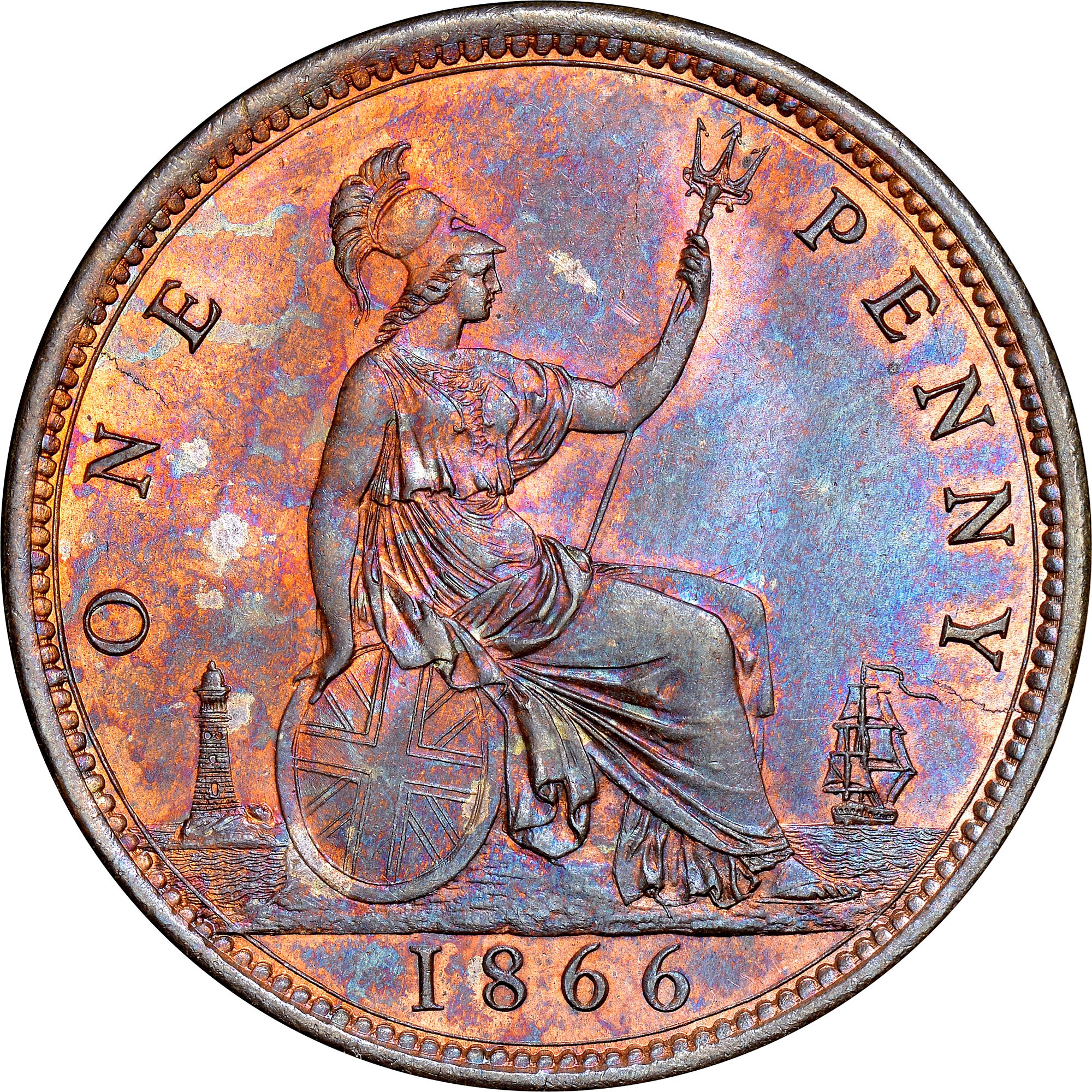 Great Britain Penny KM 749.2 Prices & Values | NGC