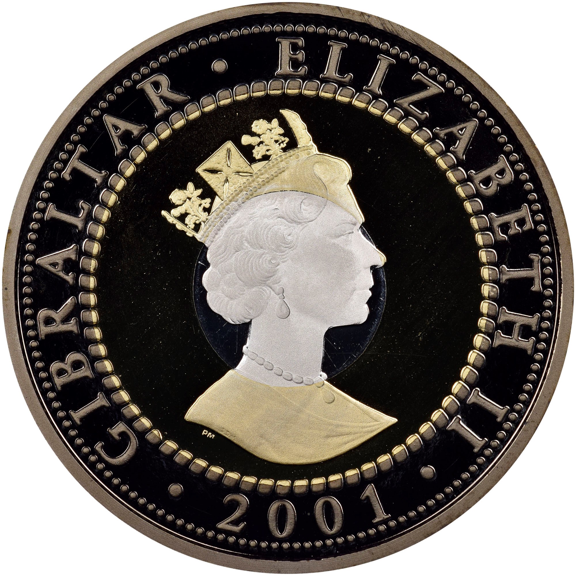 Gibraltar Crown KM 906a Prices & Values | NGC