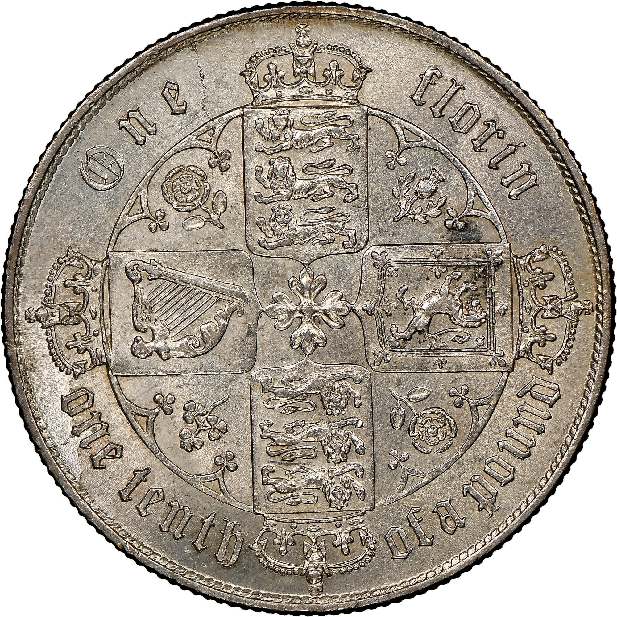 Great Britain Florin KM 746.2 Prices & Values | NGC
