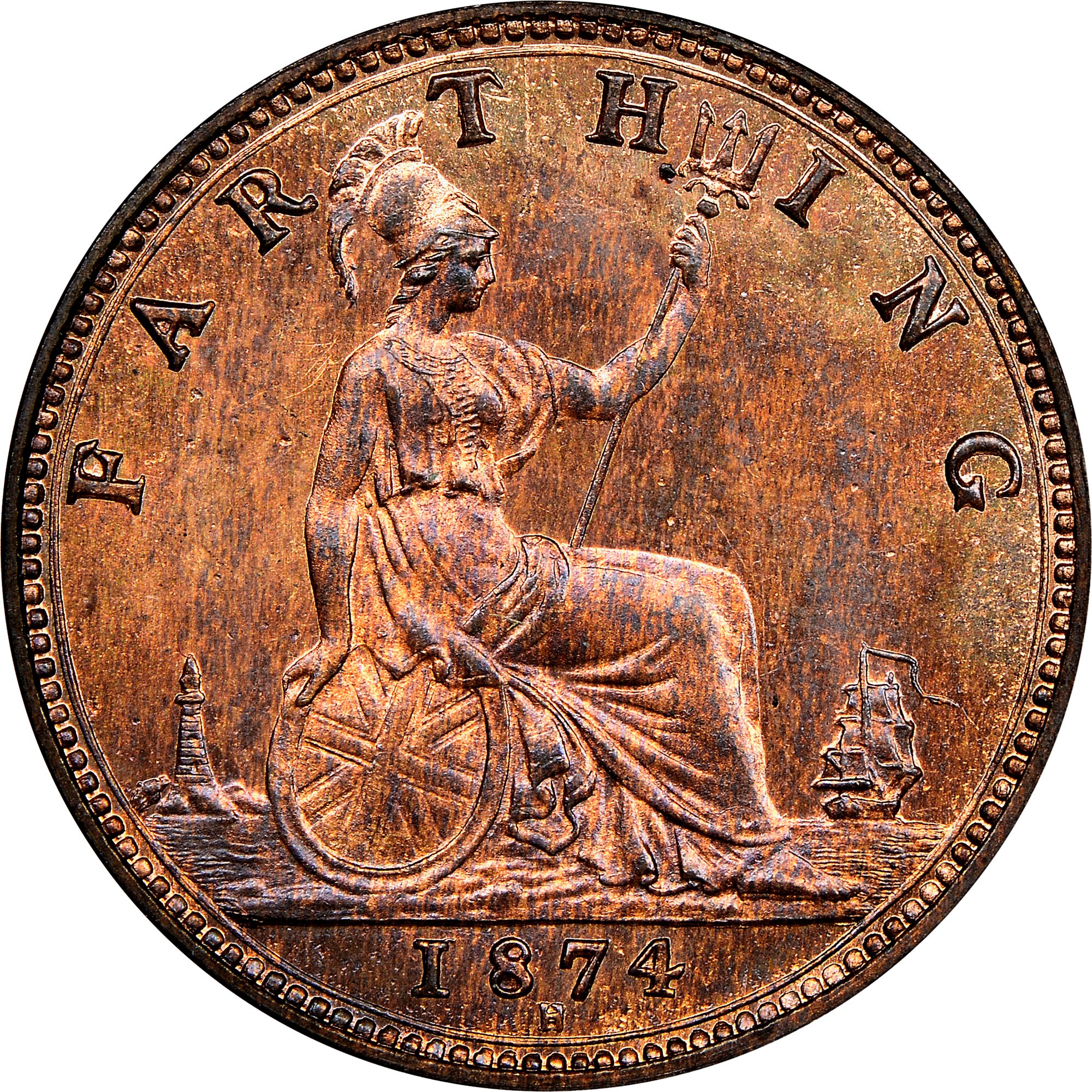 Great Britain Farthing KM 753 Prices & Values | NGC