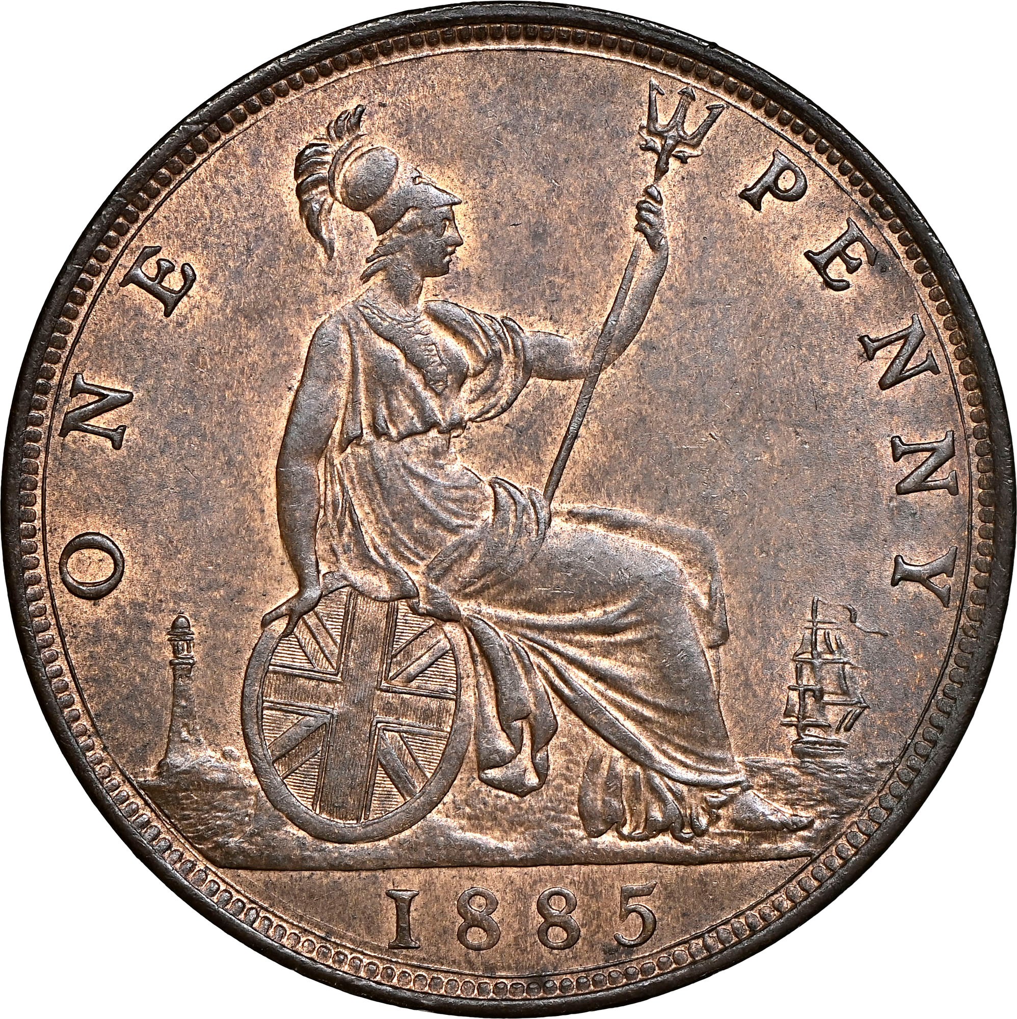 Great Britain Penny KM 755 Prices & Values | NGC