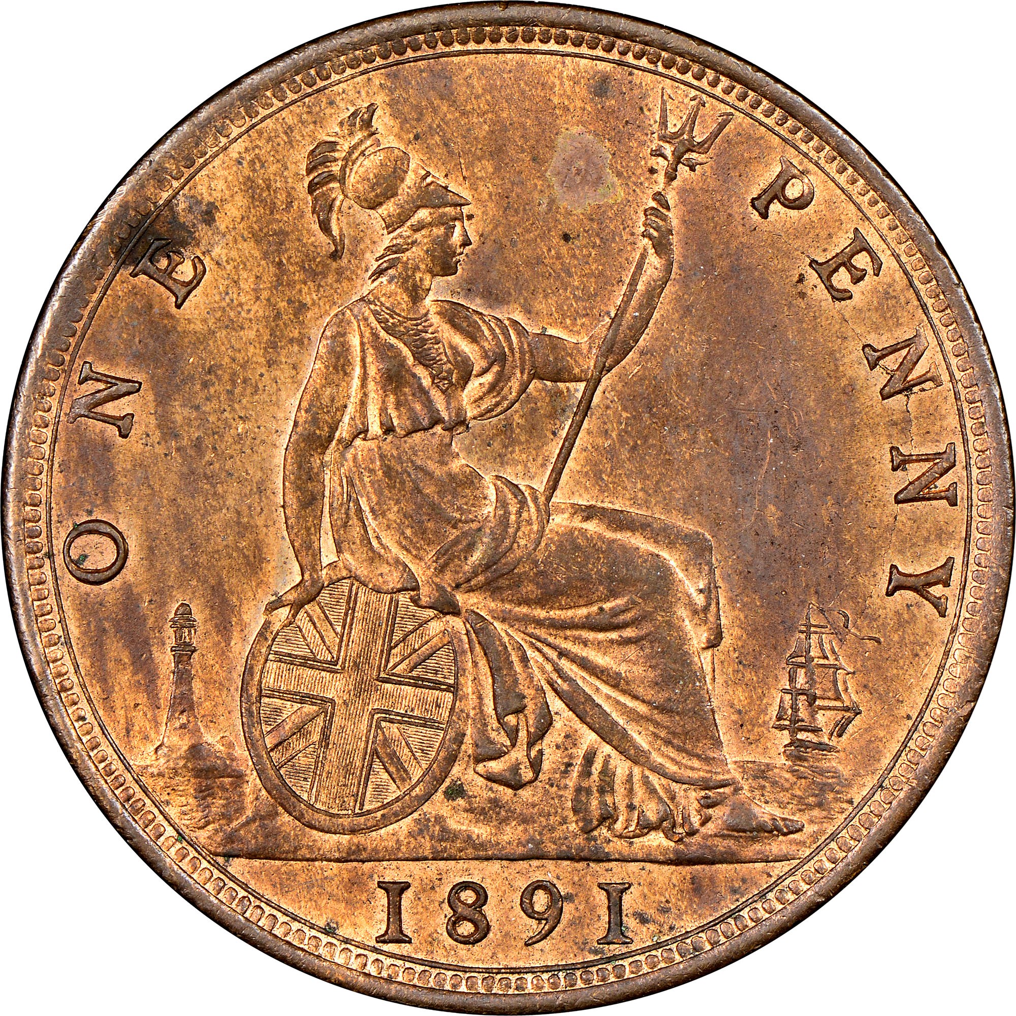 Great Britain Penny KM 755 Prices & Values | NGC