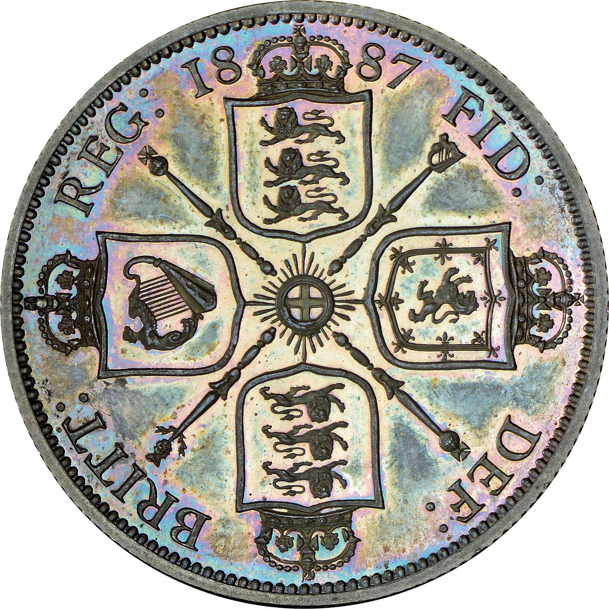 Great Britain Florin KM 762 Prices & Values | NGC