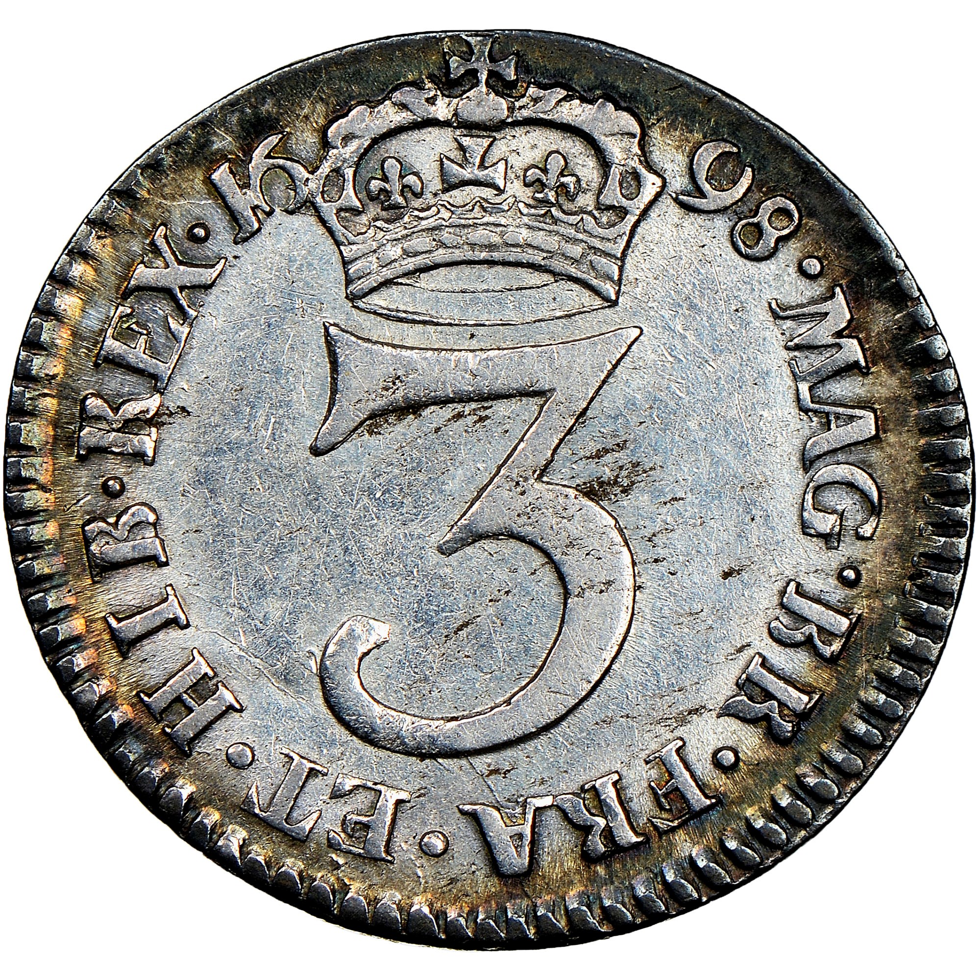 Great Britain 3 Pence KM 501 Prices & Values | NGC