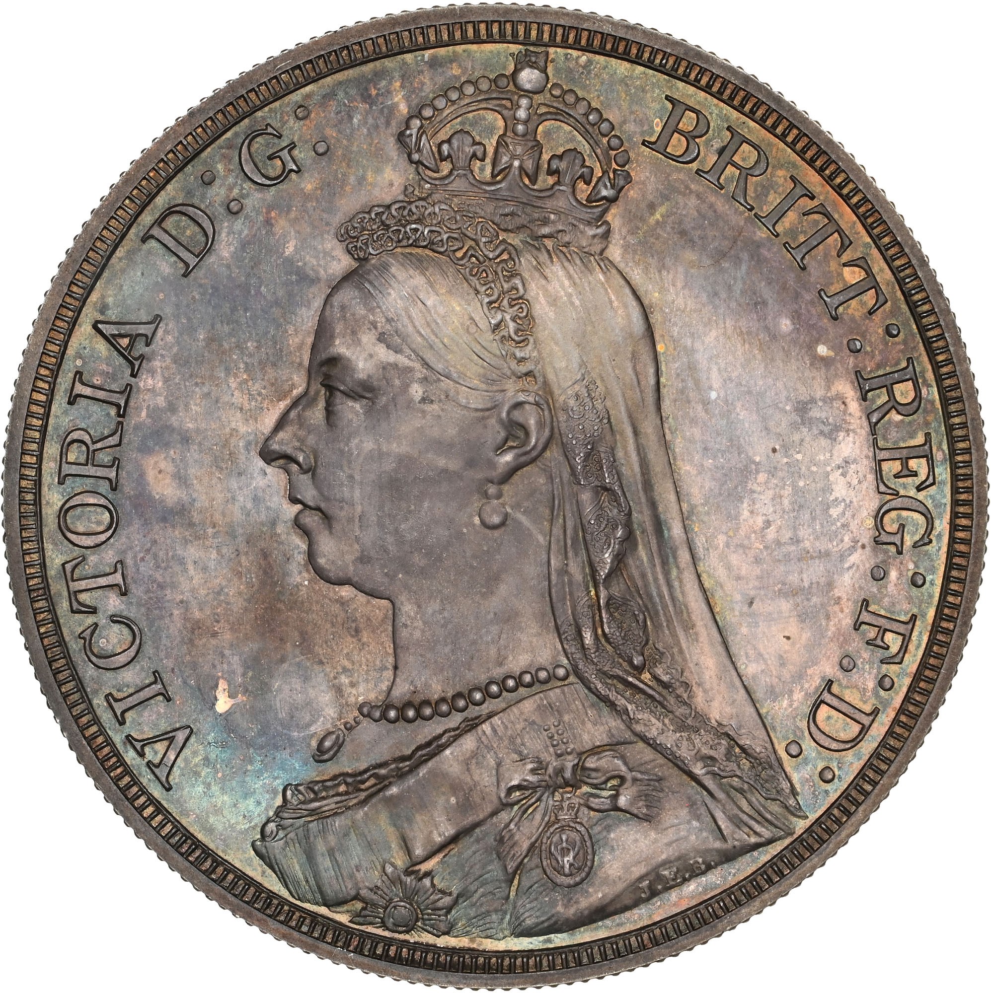 Great Britain Crown KM 765 Prices & Values | NGC