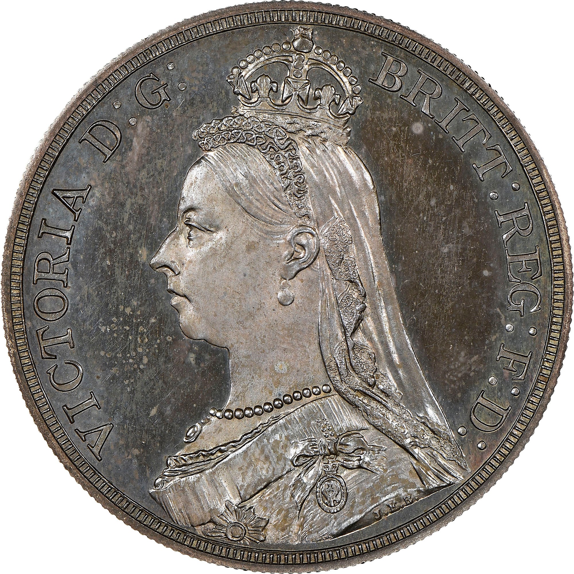 Great Britain Crown KM 765 Prices & Values | NGC