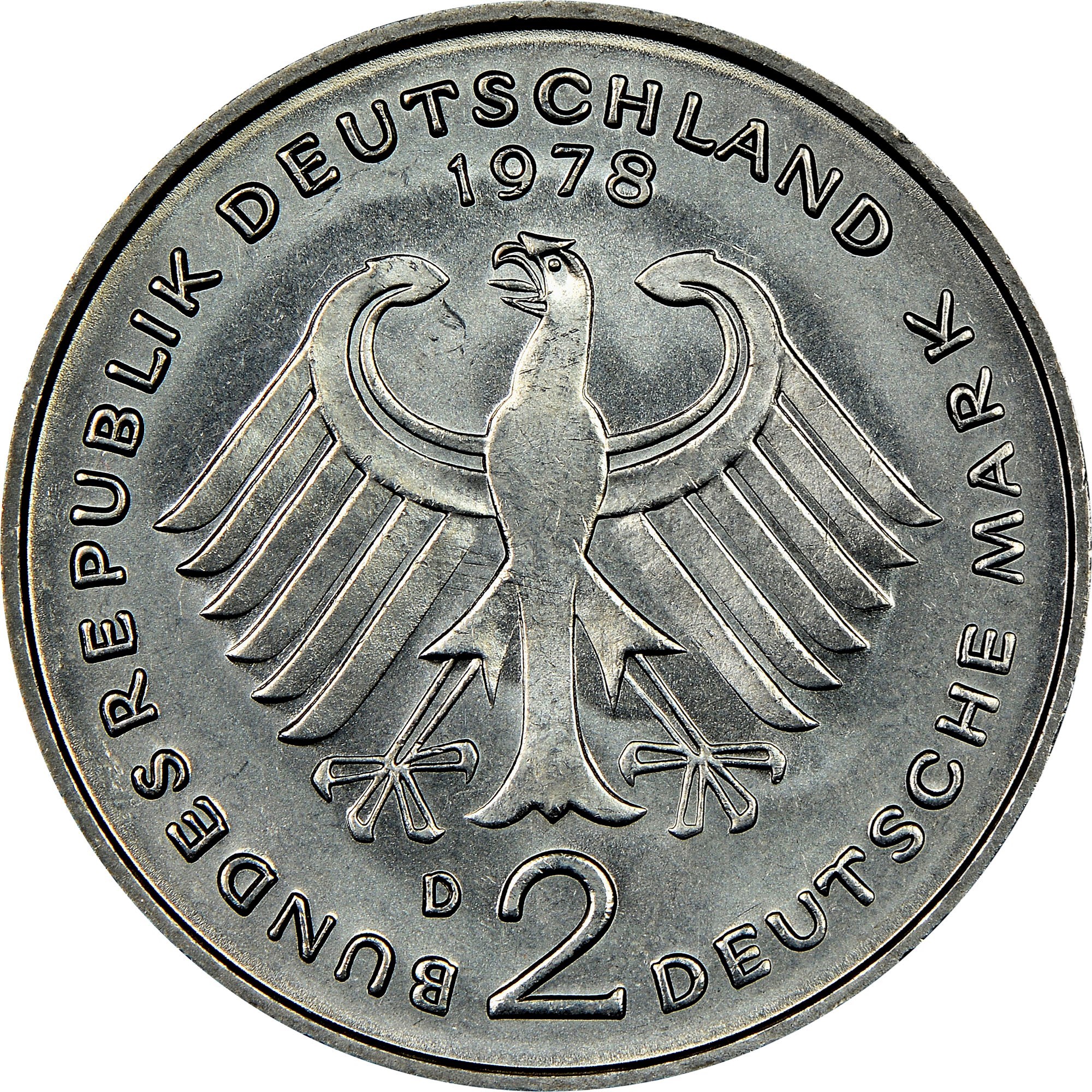Germany - Federal Republic 2 Mark KM A127 Prices & Values | NGC