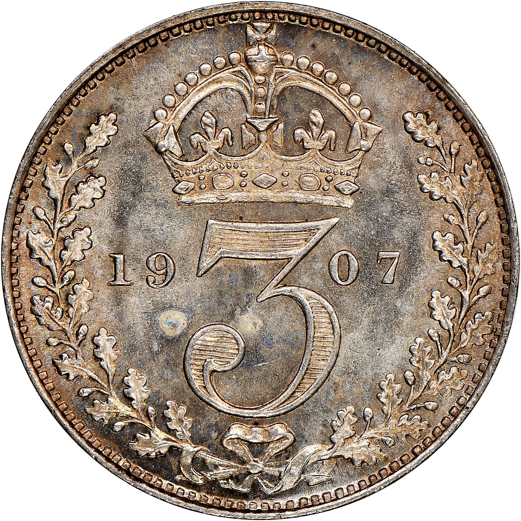 Great Britain 3 Pence KM 797.2 Prices & Values | NGC