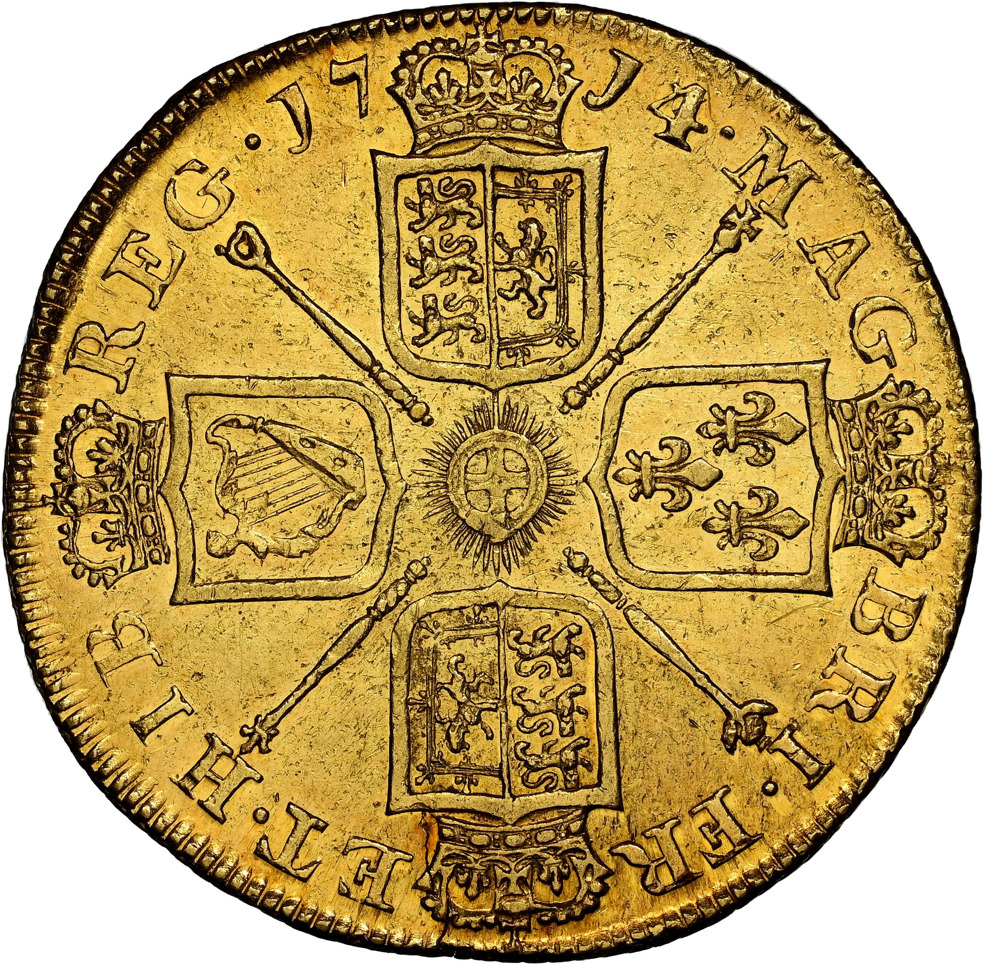 Great Britain 2 Guineas KM 531 Prices & Values | NGC