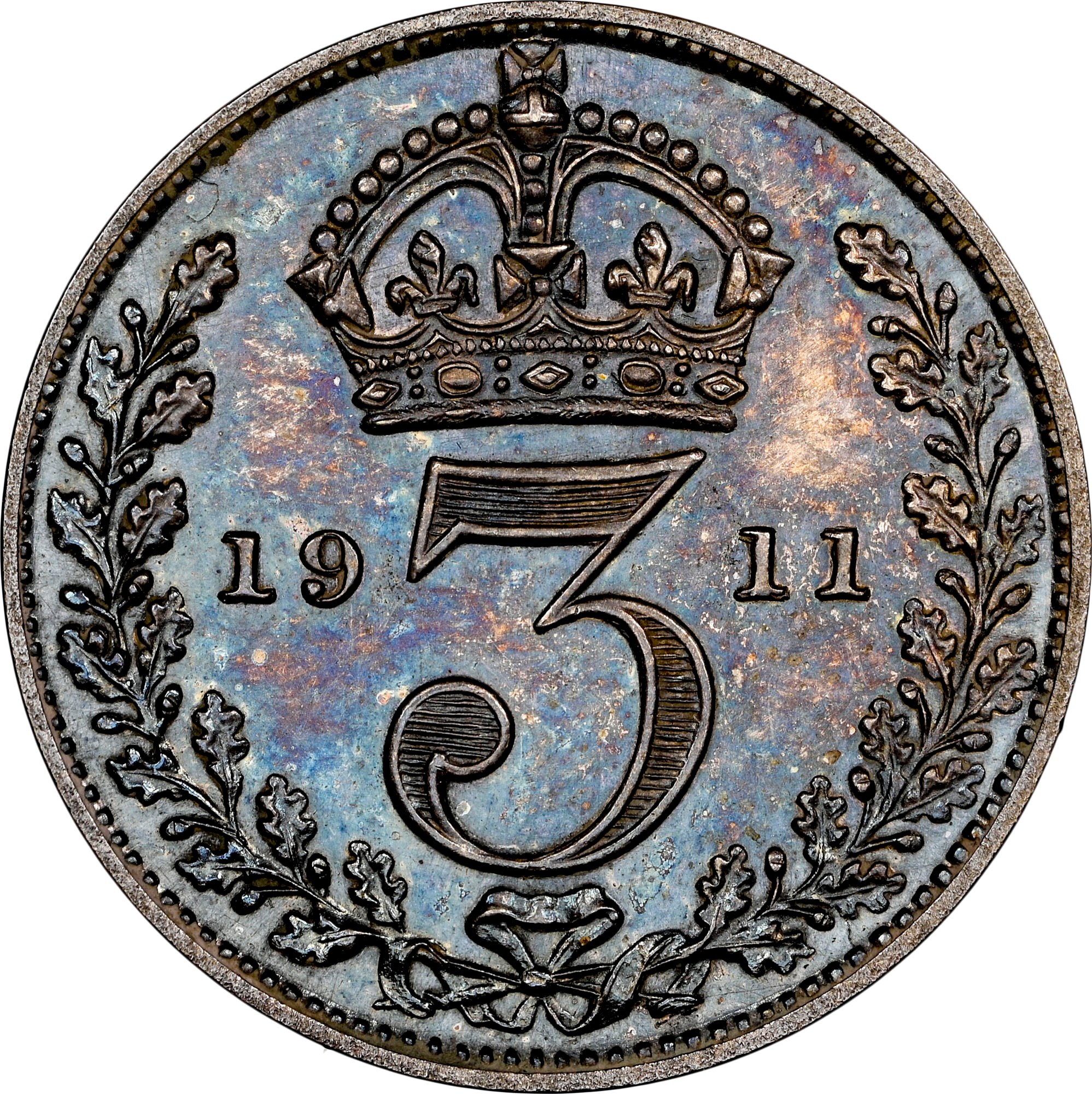 Great Britain 3 Pence KM 813 Prices & Values | NGC