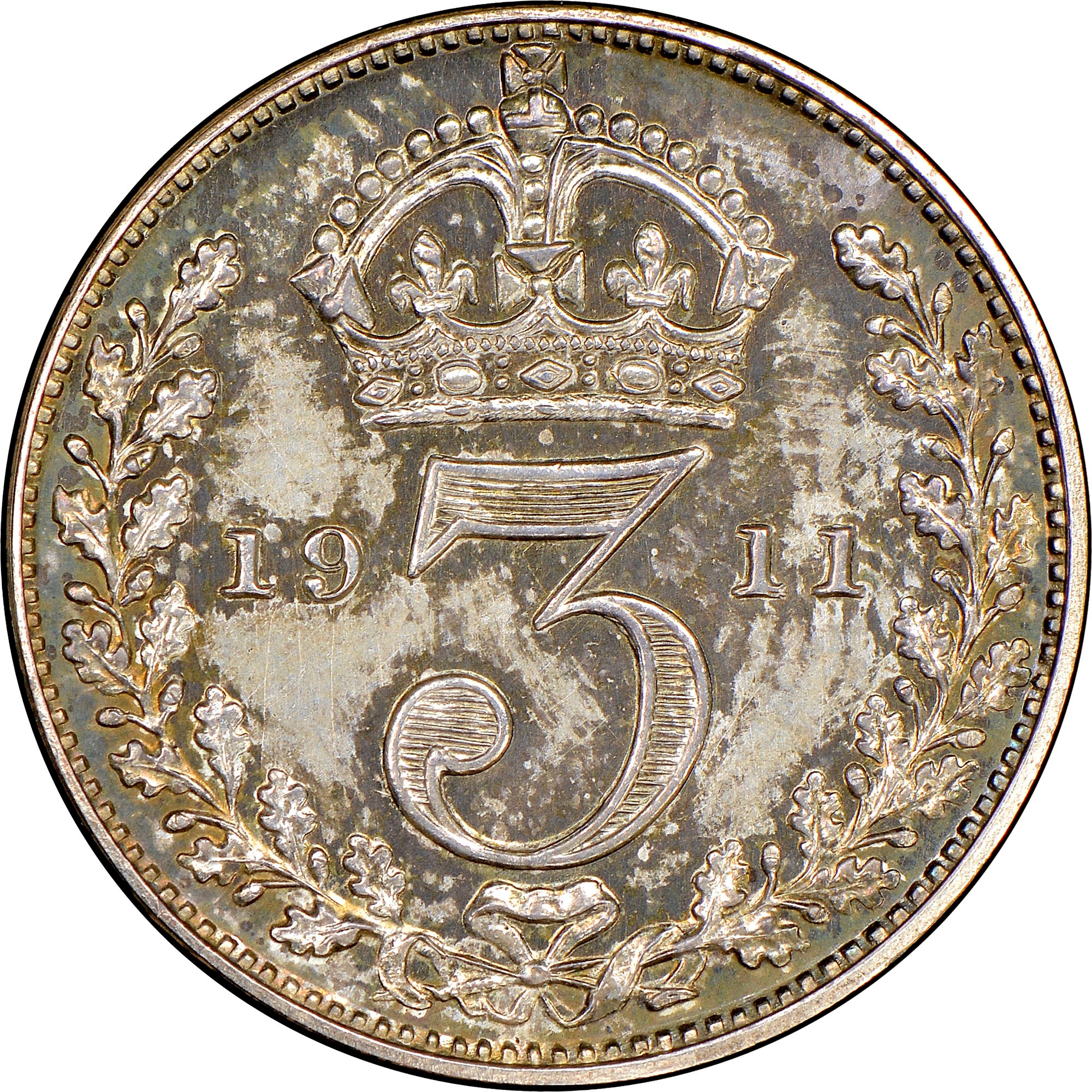 Great Britain 3 Pence KM 813 Prices & Values | NGC