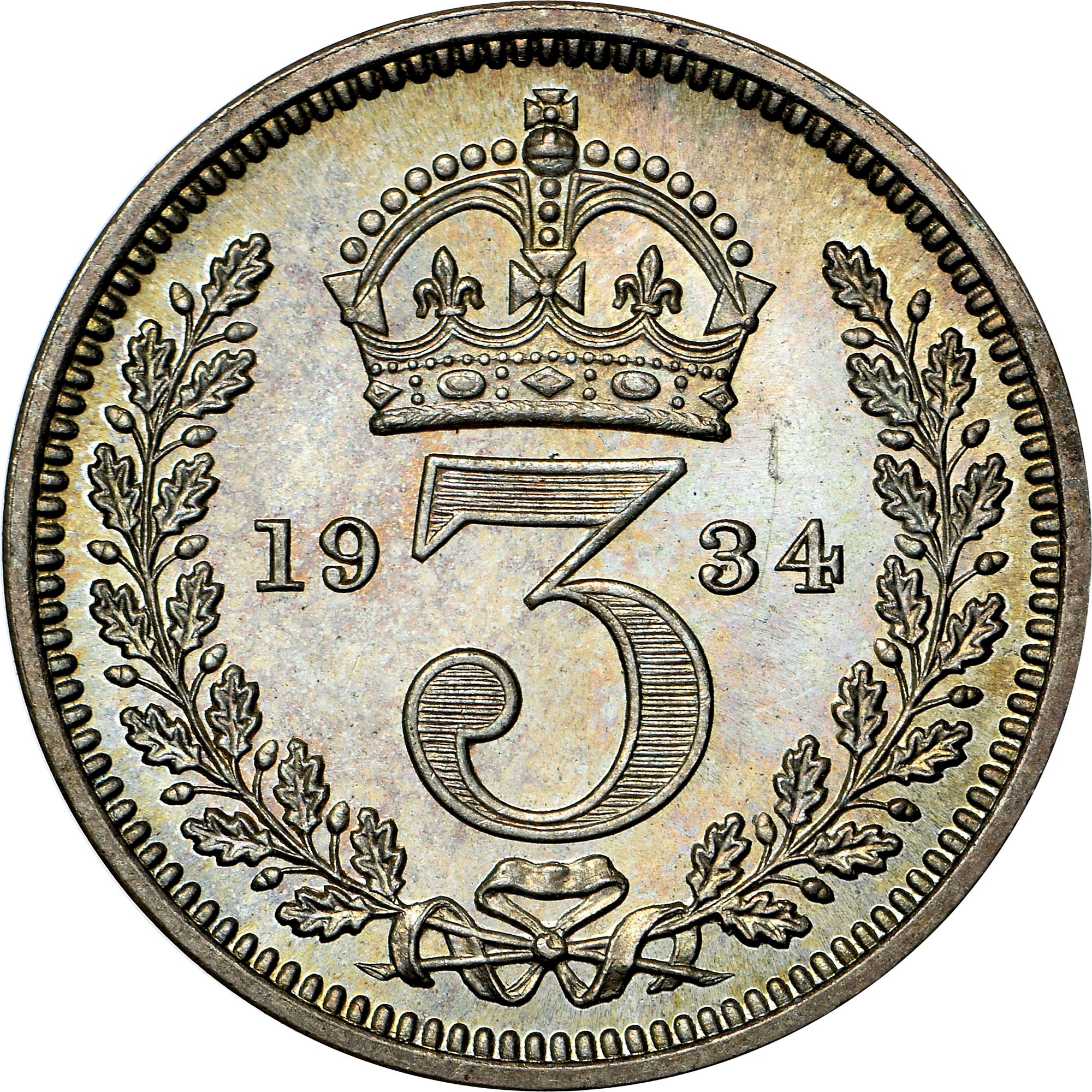 Great Britain 3 Pence KM 827 Prices & Values | NGC