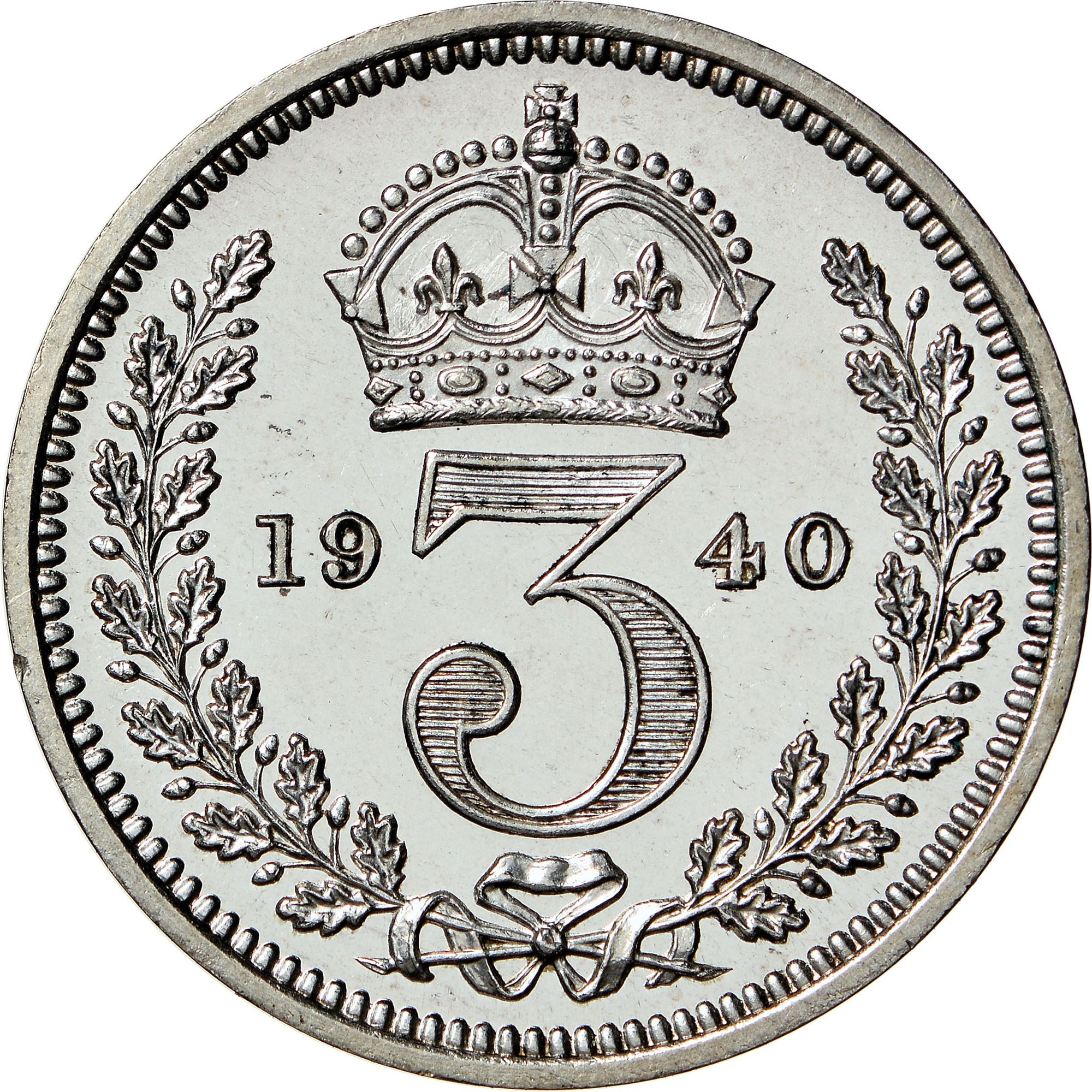 Great Britain 3 Pence KM 850 Prices & Values | NGC