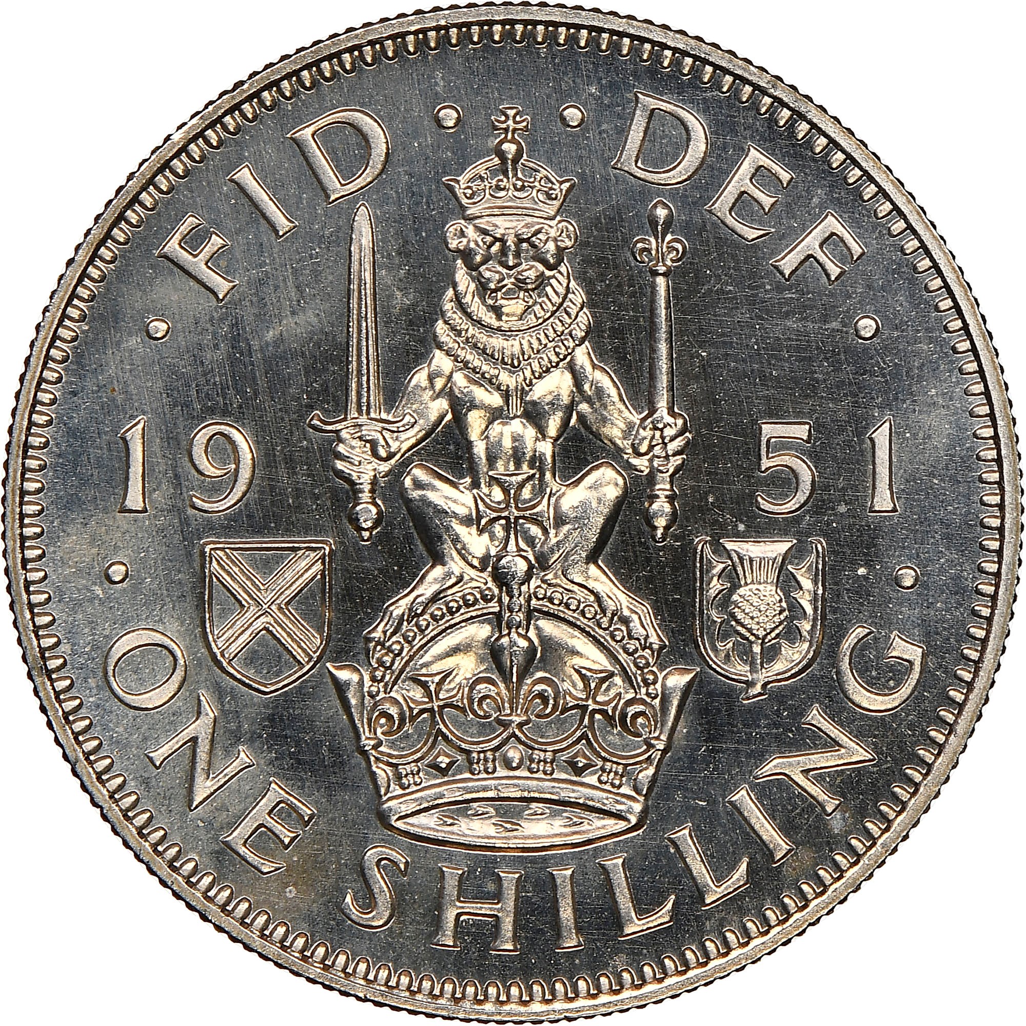 Great Britain Shilling KM 877 Prices & Values | NGC