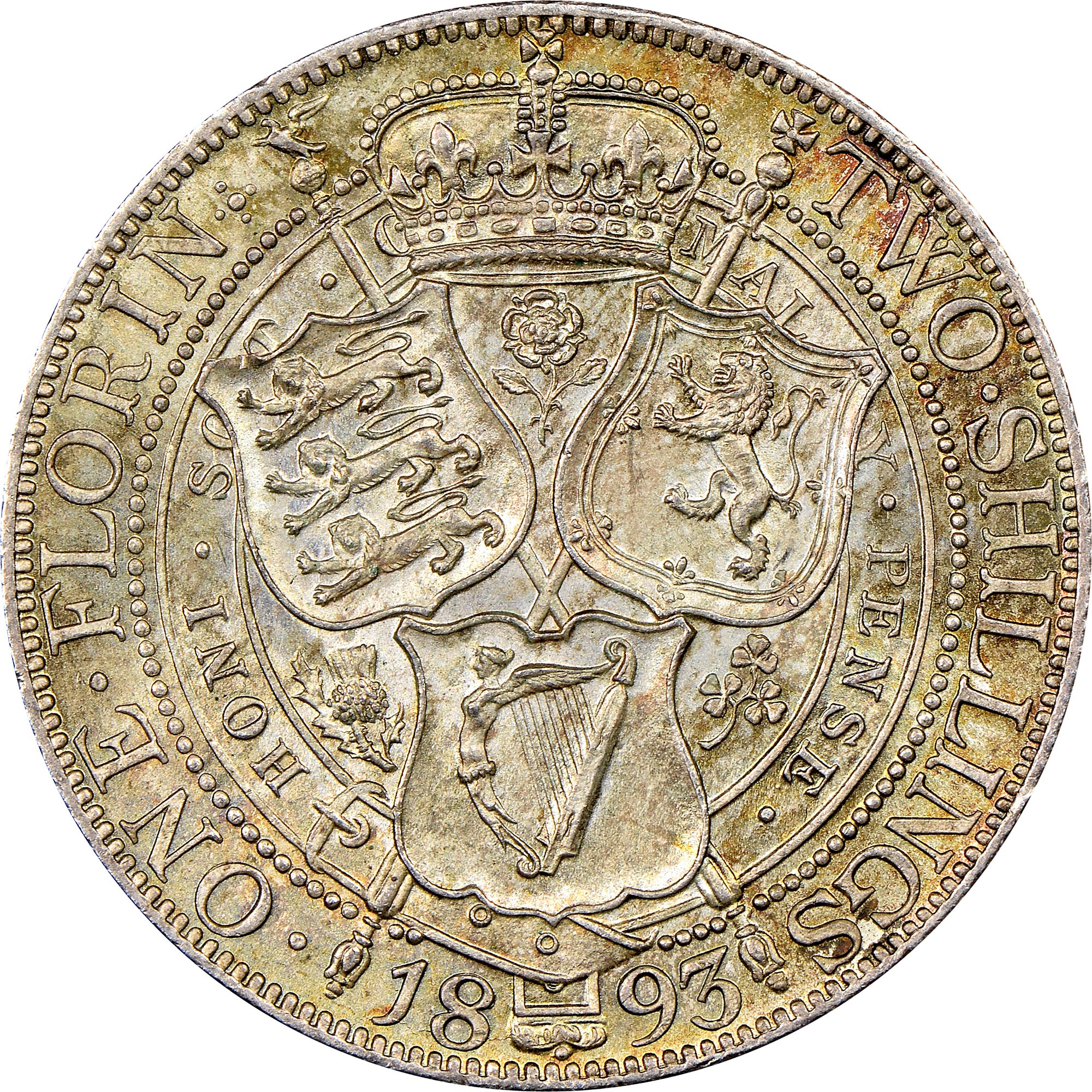 Great Britain Florin KM 781 Prices & Values | NGC