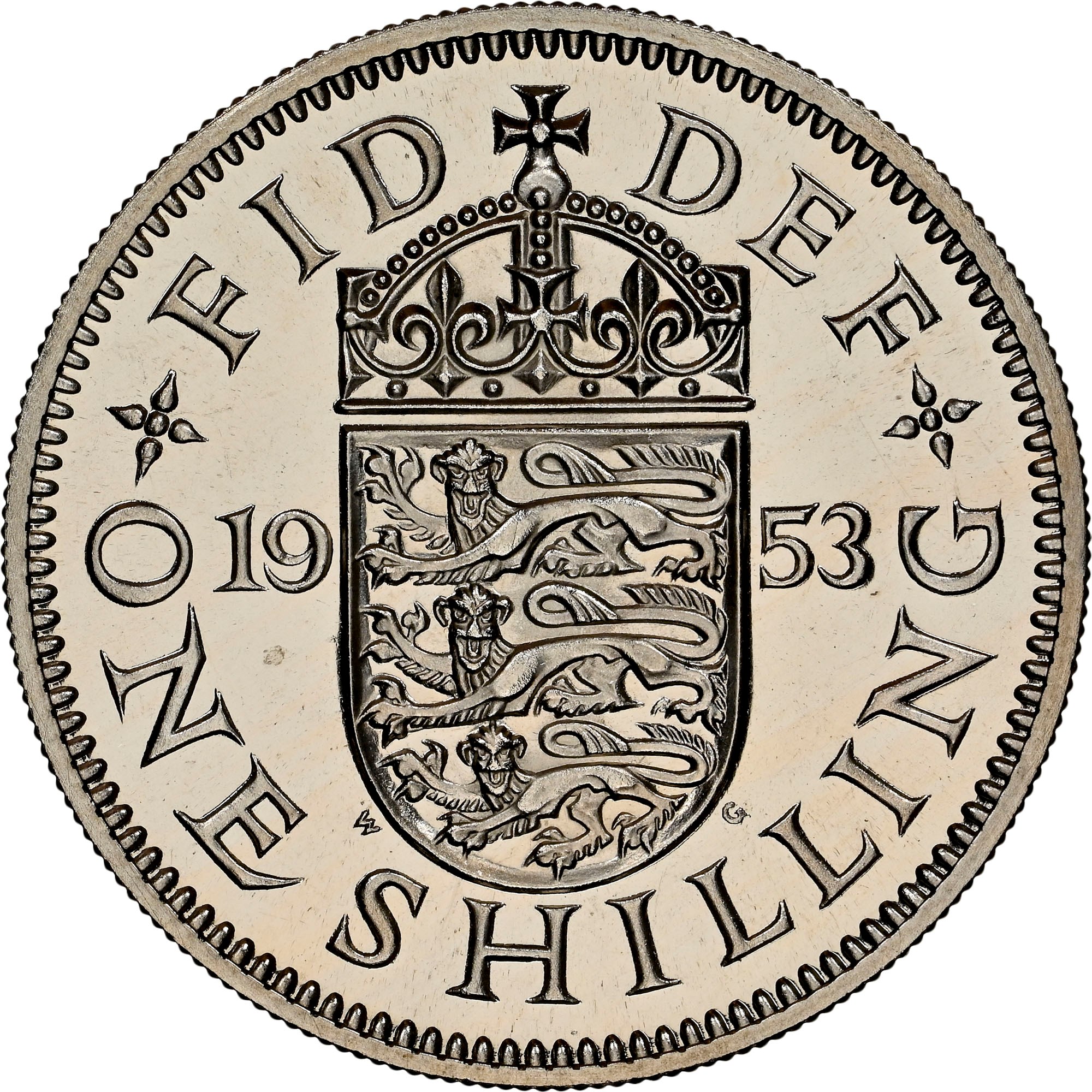 Great Britain Shilling KM 890 Prices & Values | NGC