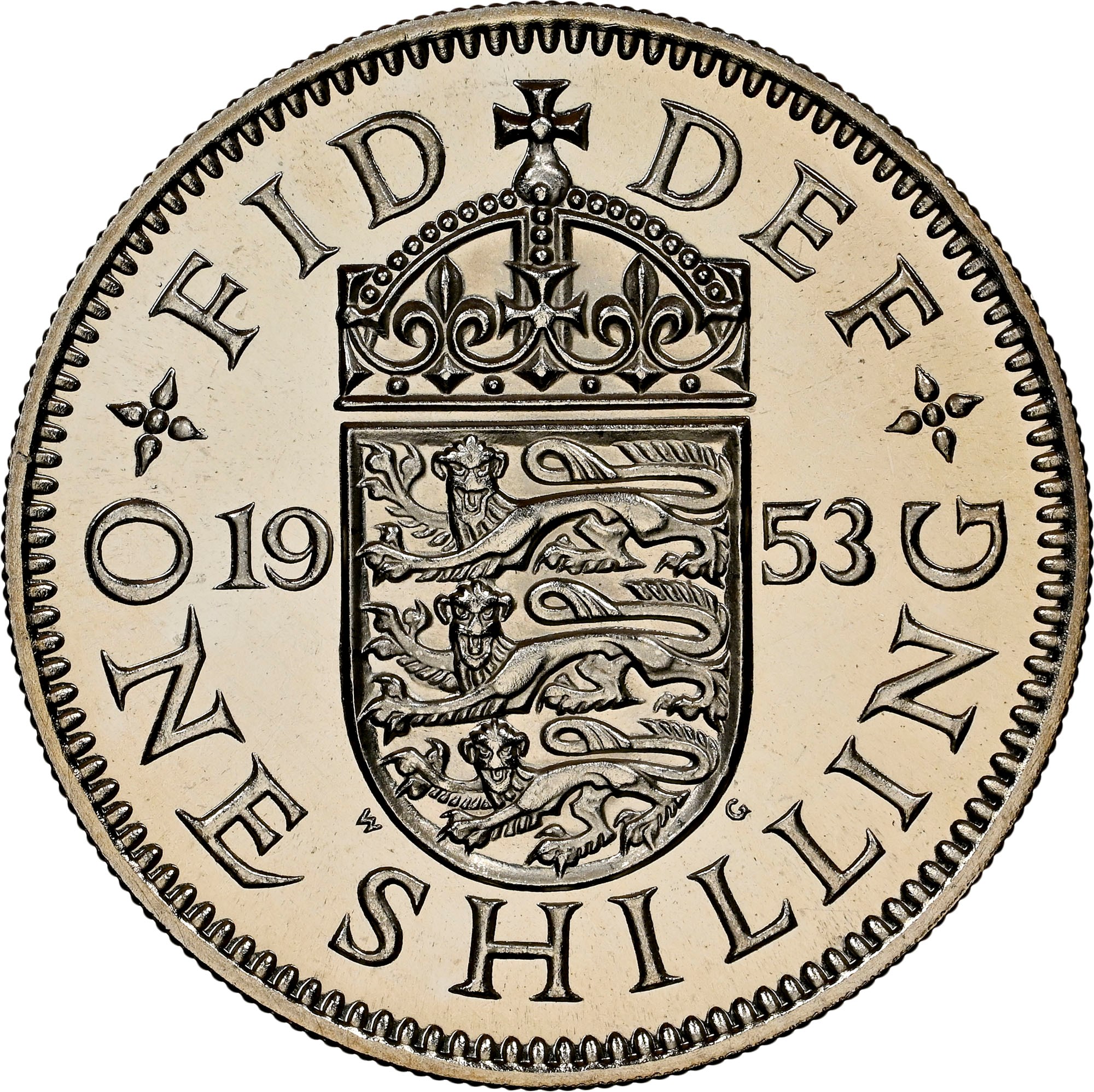 Great Britain Shilling KM 890 Prices & Values | NGC