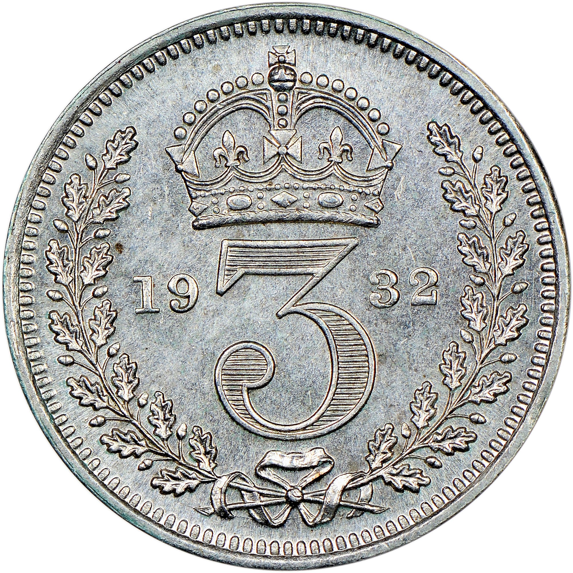 Great Britain 3 Pence KM 827 Prices & Values | NGC