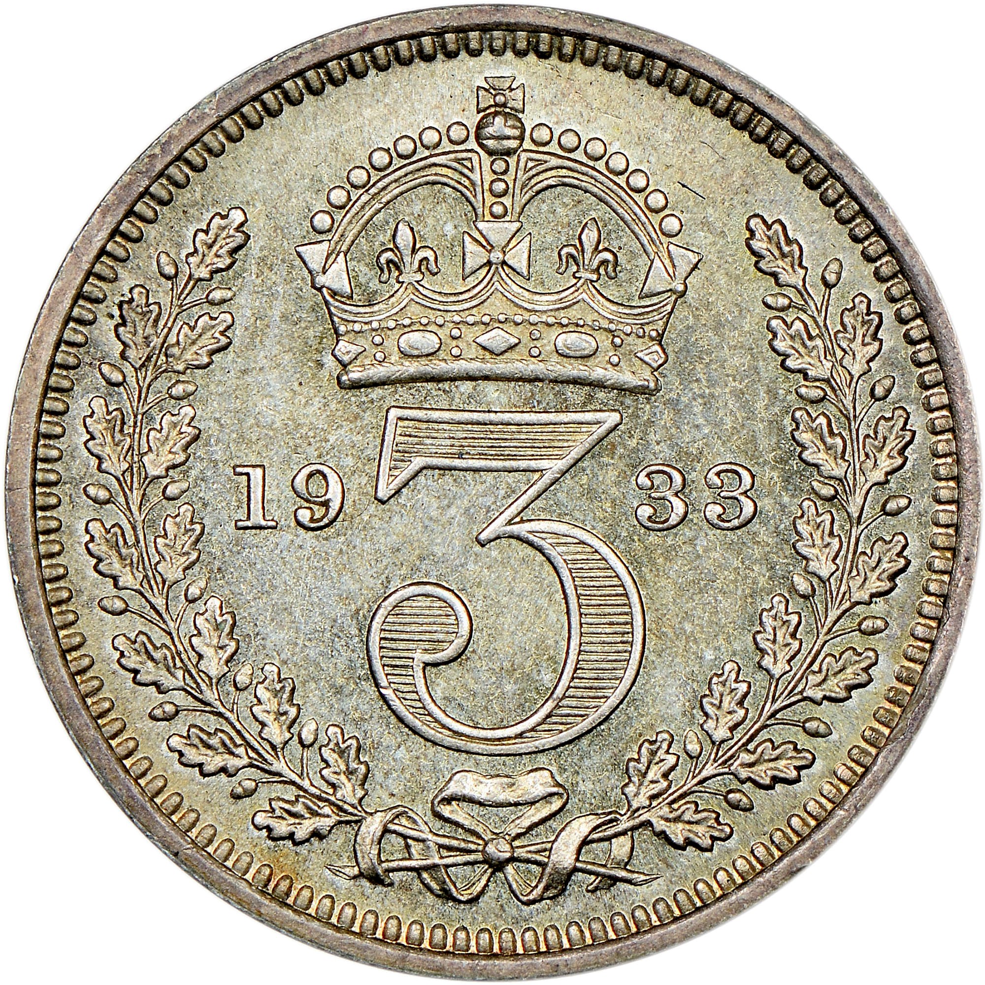 Great Britain 3 Pence KM 827 Prices & Values | NGC
