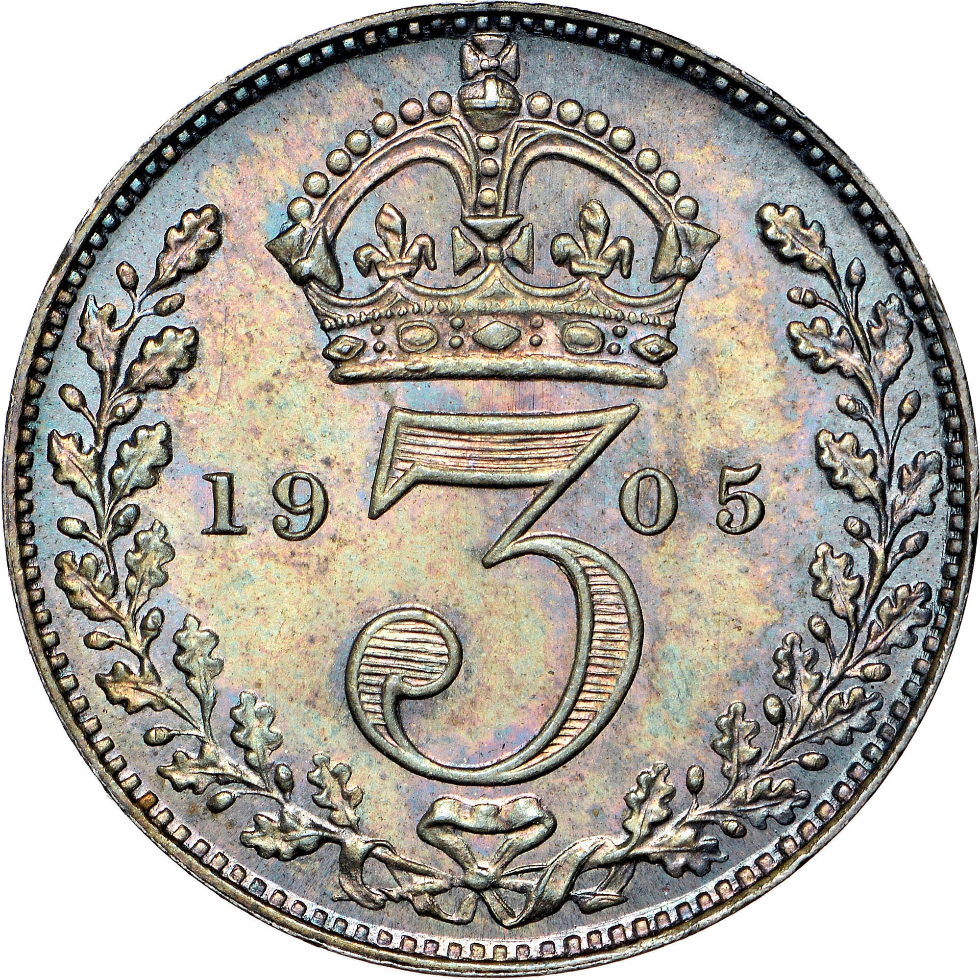 Great Britain 3 Pence KM 797.2 Prices & Values | NGC