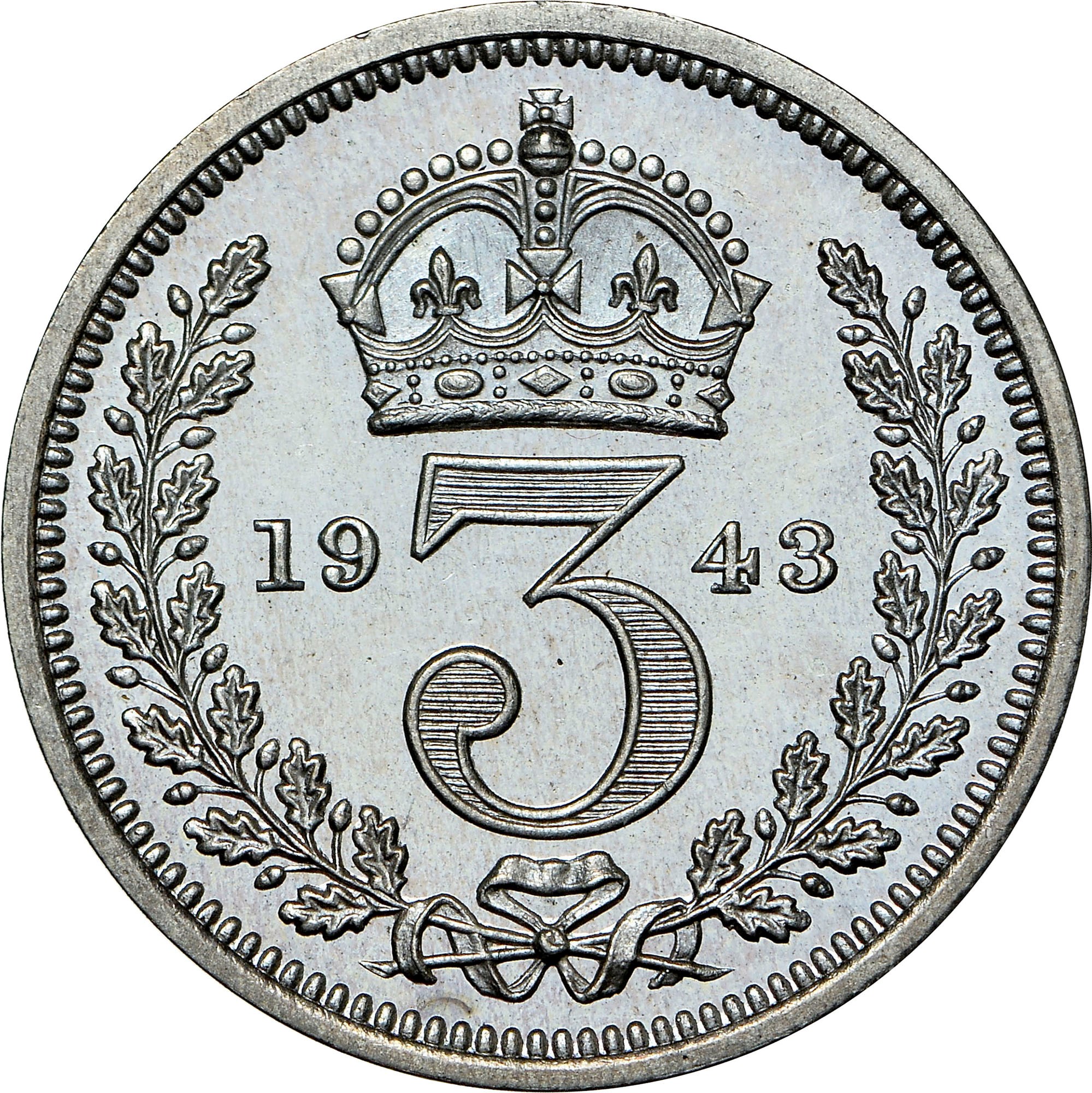 Great Britain 3 Pence KM 850 Prices & Values | NGC